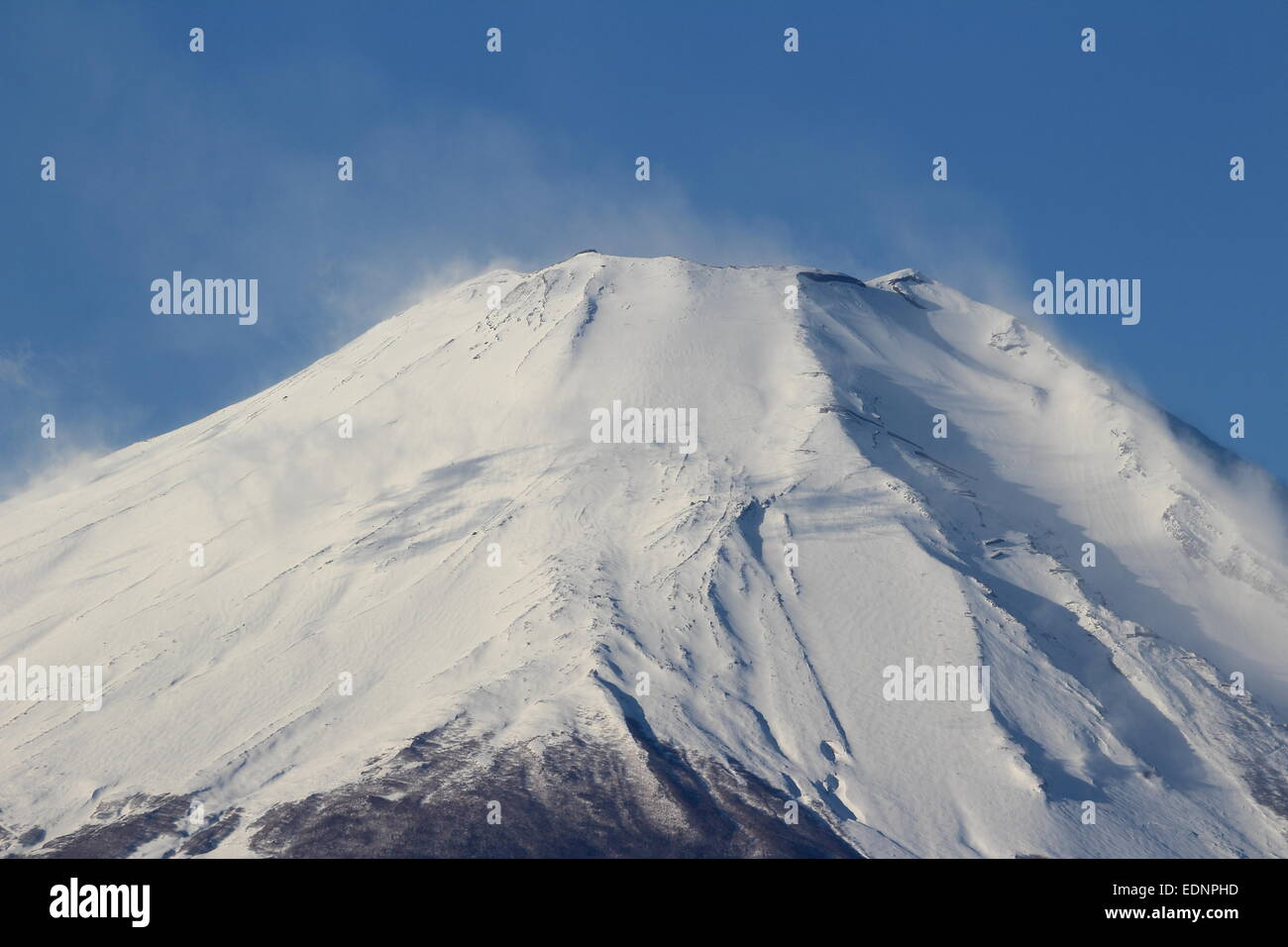 Closeup mount Fuji, Japan Stock Photo - Alamy