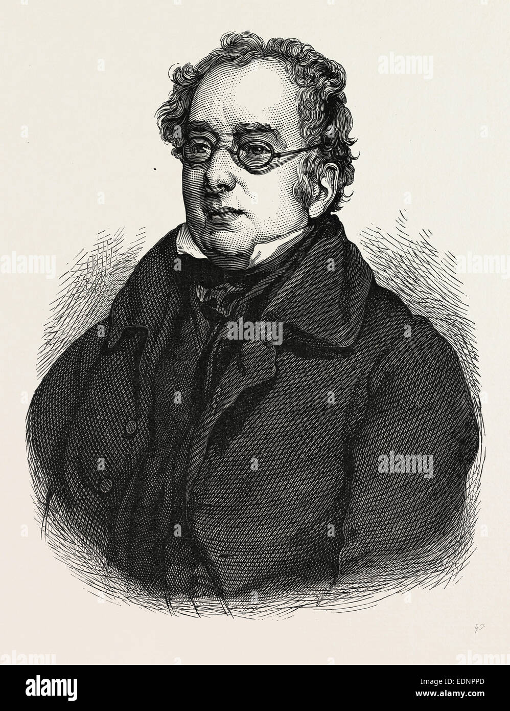 ISAAC D'ISRAELI. London, UK, 19th century engraving Stock Photo - Alamy