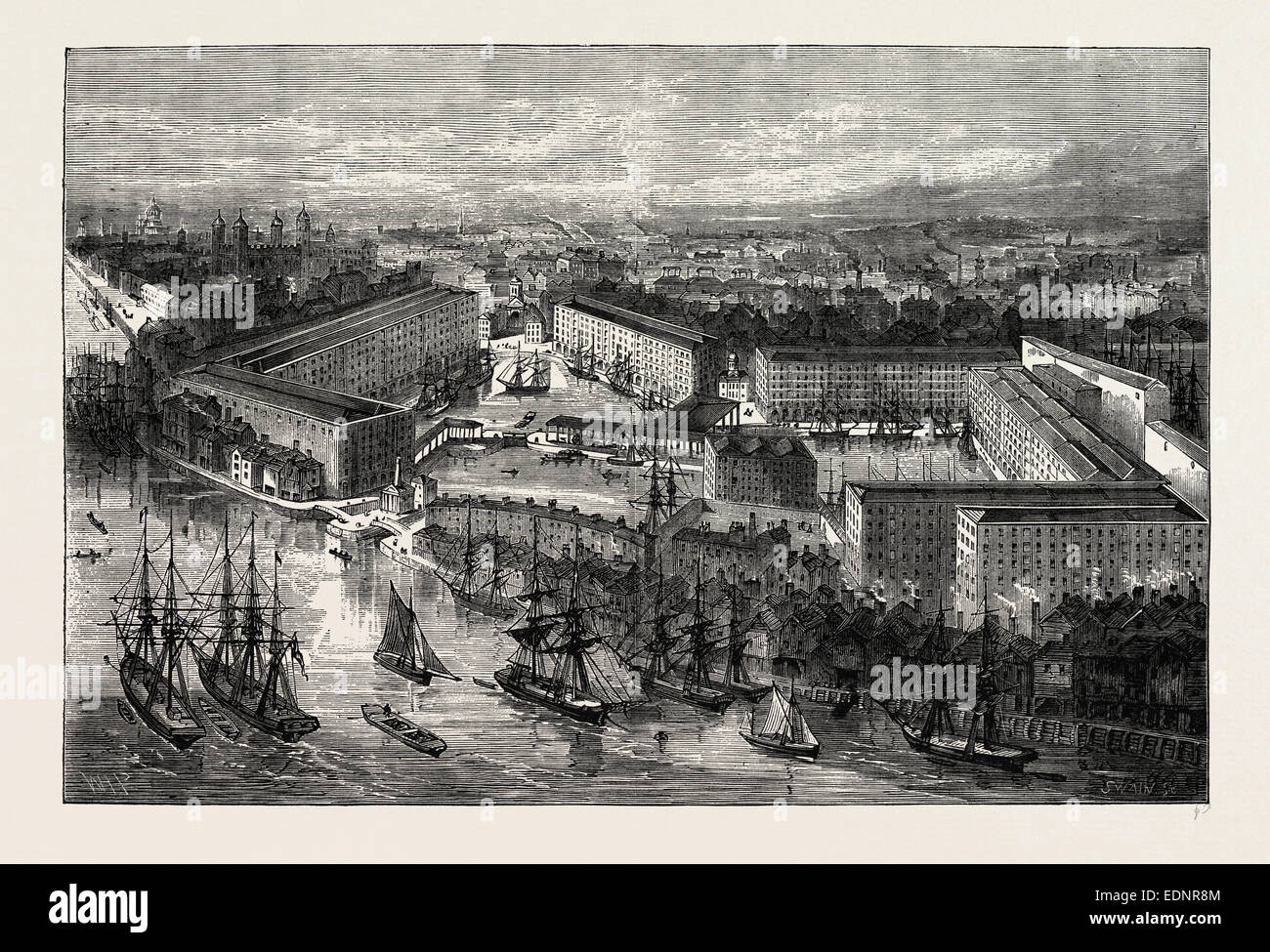 London docks 19th century hi-res stock photography and images - Alamy