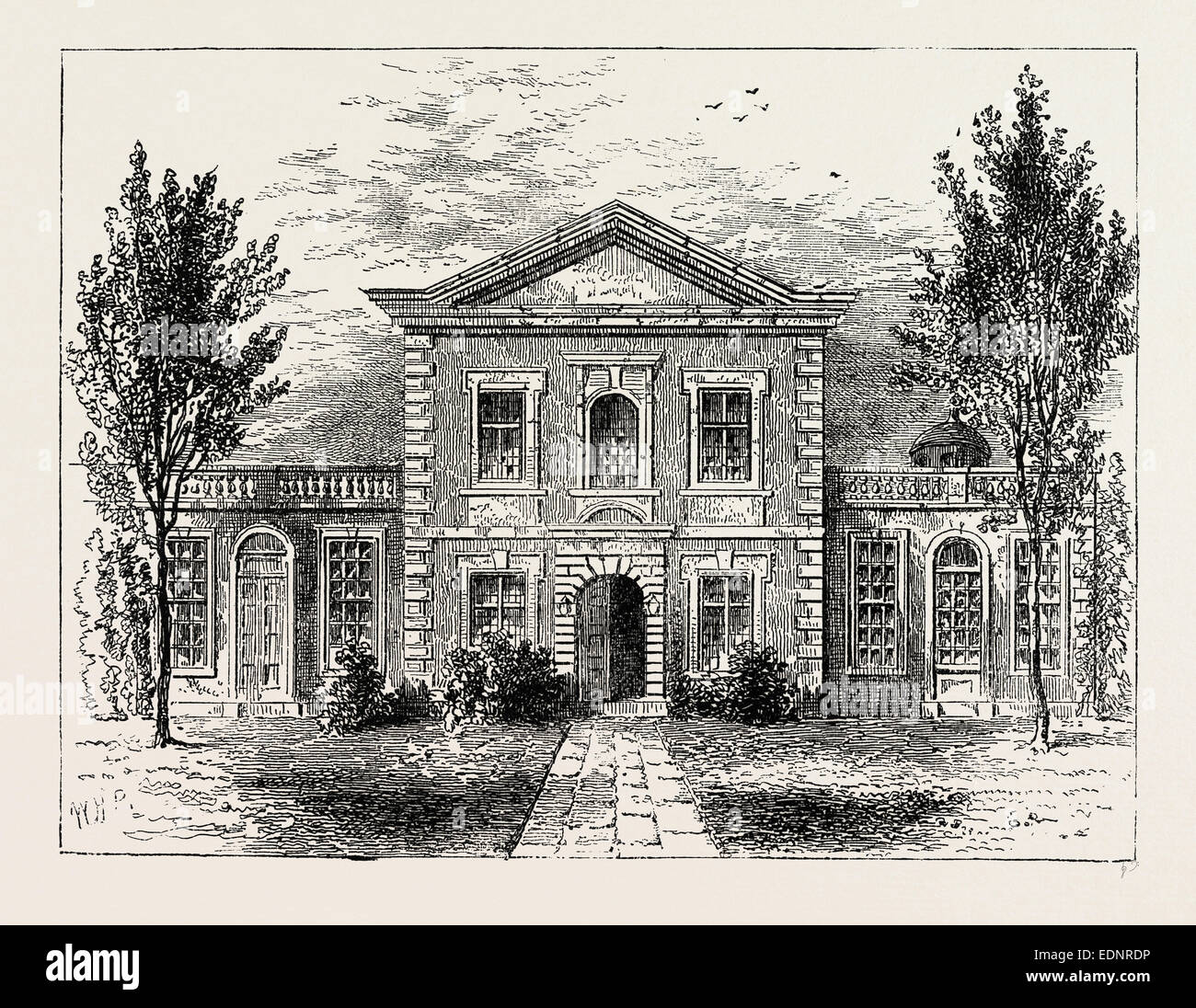 BARBER-SURGEONS' HALL, 1800, London, UK, 19th century engraving Stock ...