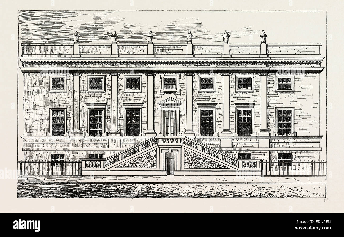 SURGEONS' HALL, OLD BAILEY, 1800. London, UK, 19th century engraving ...
