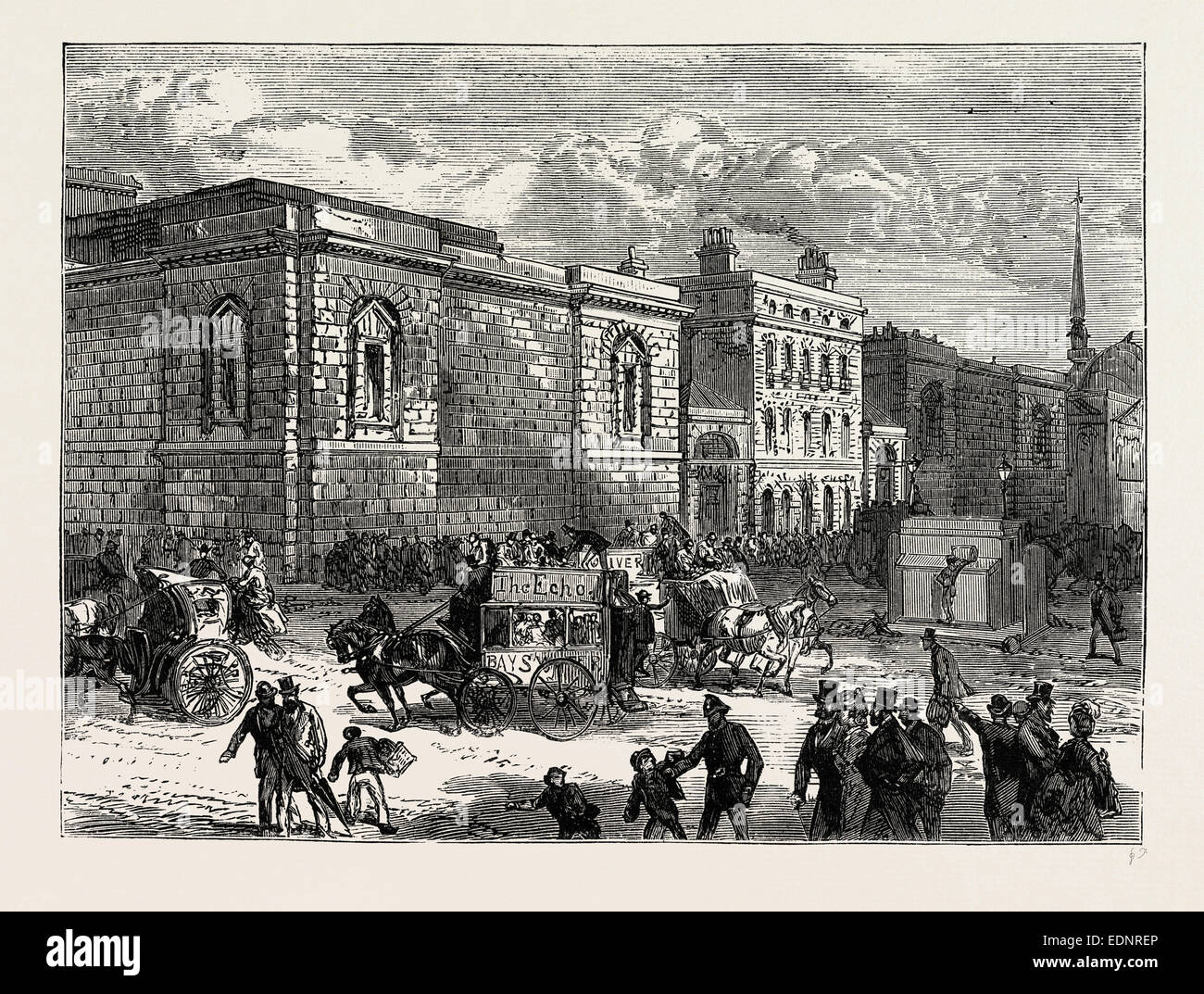 The old bailey 19th century hi-res stock photography and images - Alamy