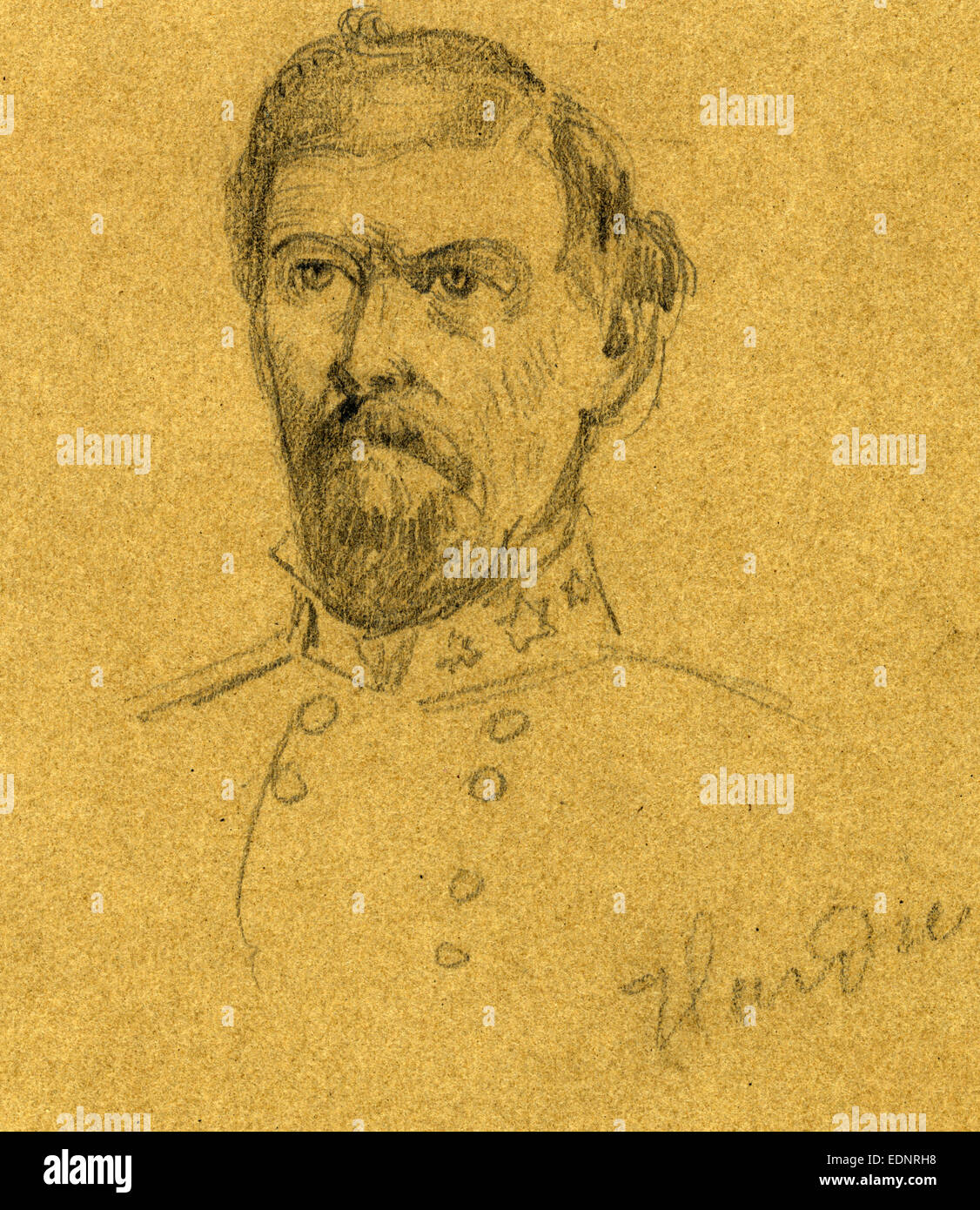 Confederate General William Joseph Hardee, between 1862 November and ...