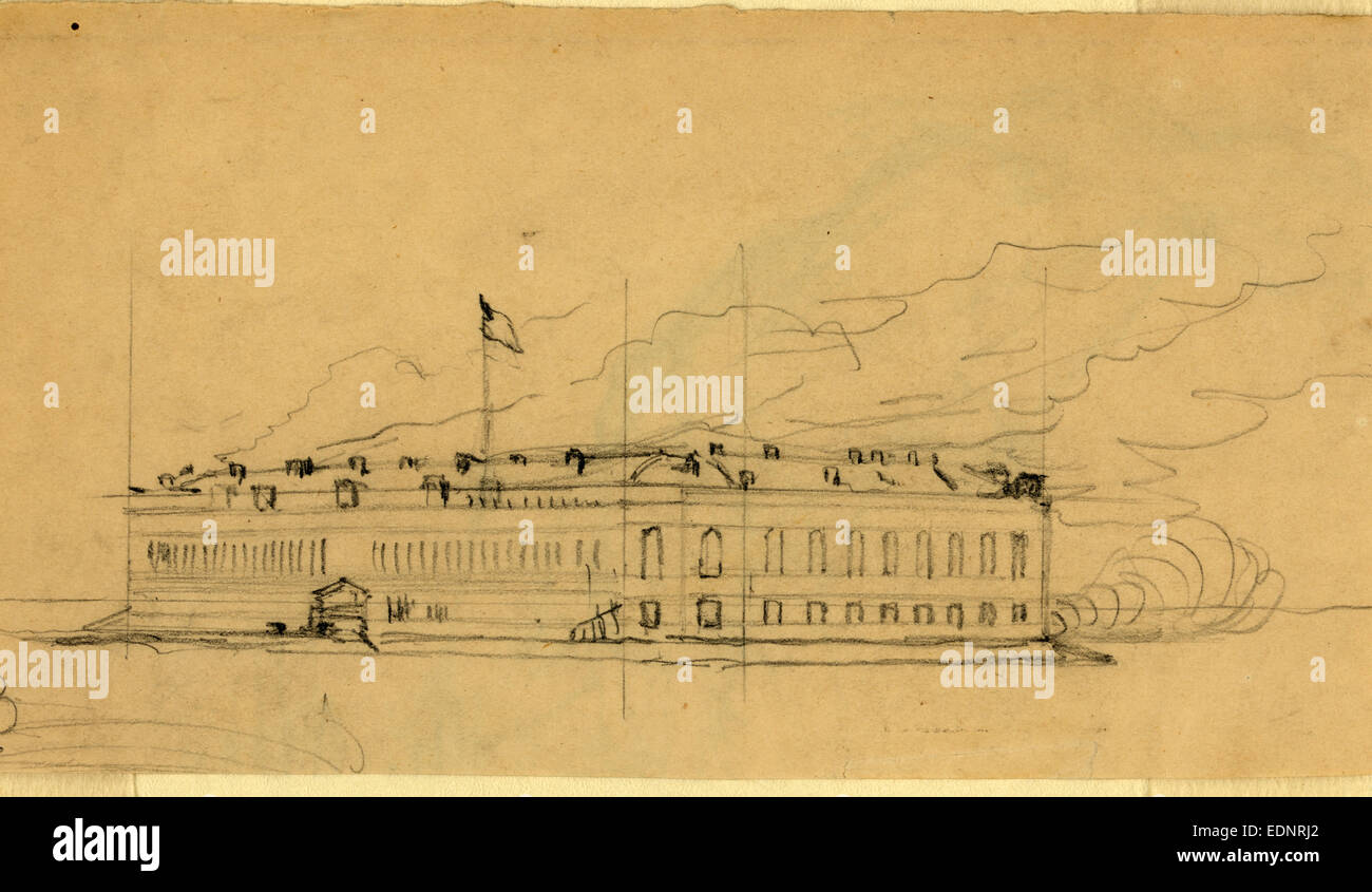 American civil war sketches hi-res stock photography and images - Alamy