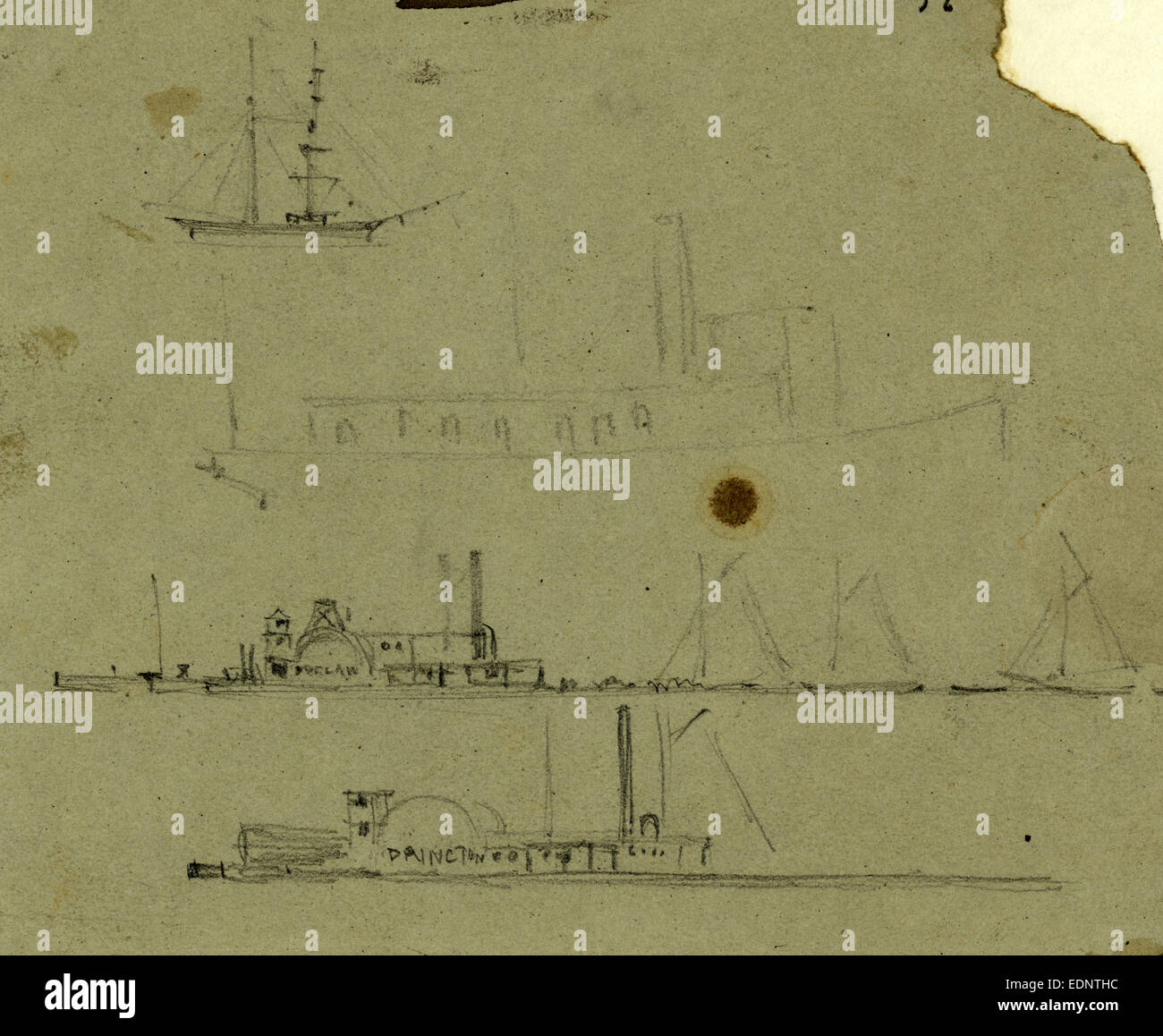 Steamships 1865 hi-res stock photography and images - Alamy