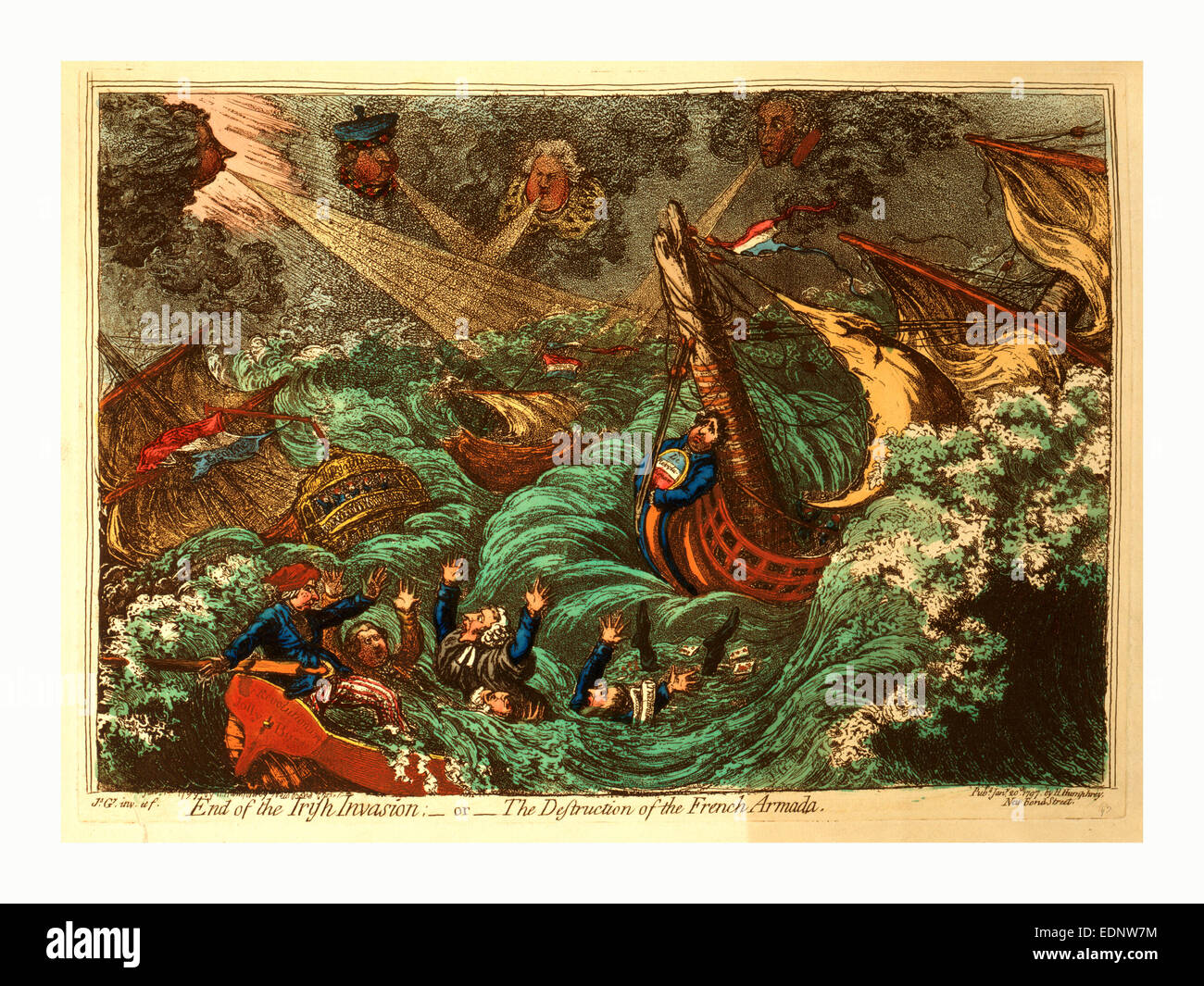 James gillray french invasion hi-res stock photography and images - Alamy