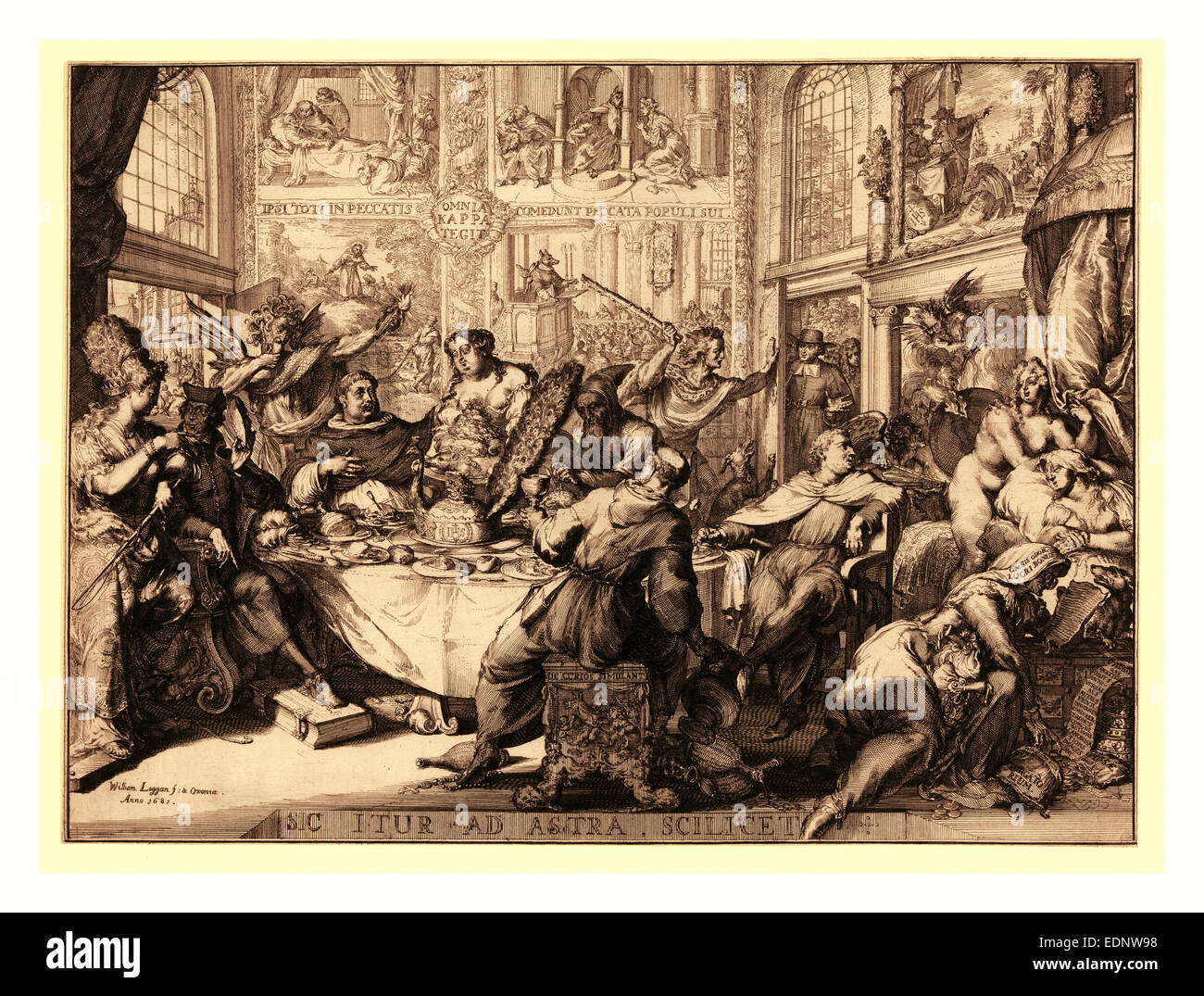 Sic itur ad astra scilicet, Hooghe, Romeyn de, 1645-1708, artist, 1681 ...