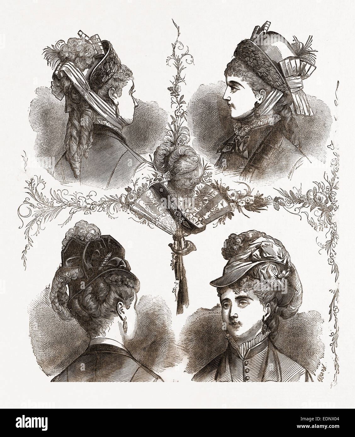 Victorian fashion models hi-res stock photography and images - Alamy