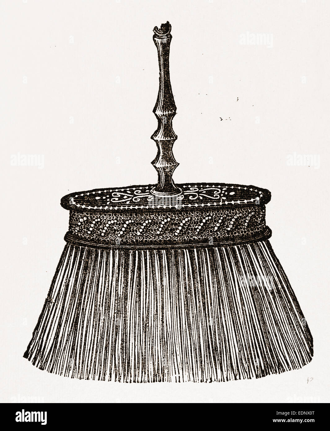 BRUSH FOR TABLECLOTHS,19th CENTURY Stock Photo - Alamy