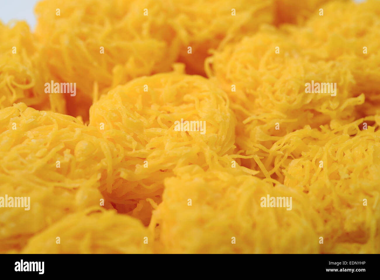 golden threads, Thai dessert Stock Photo - Alamy