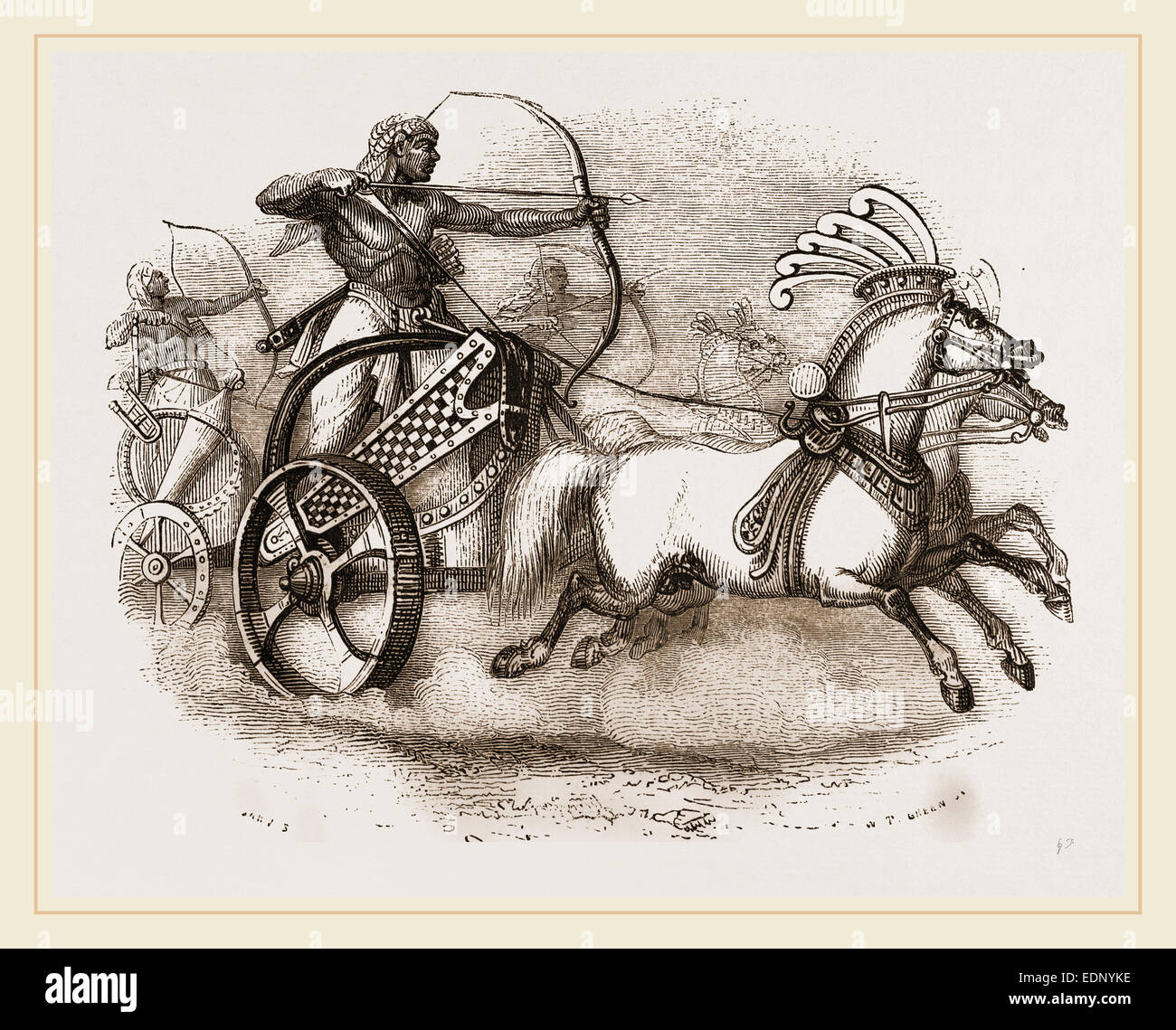 Egyptian chariot hi-res stock photography and images - Alamy