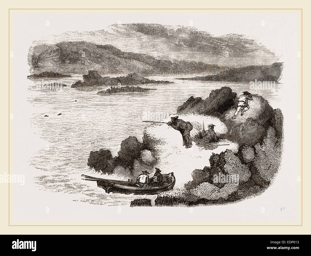 Seal-hunting in Scotland Stock Photo - Alamy