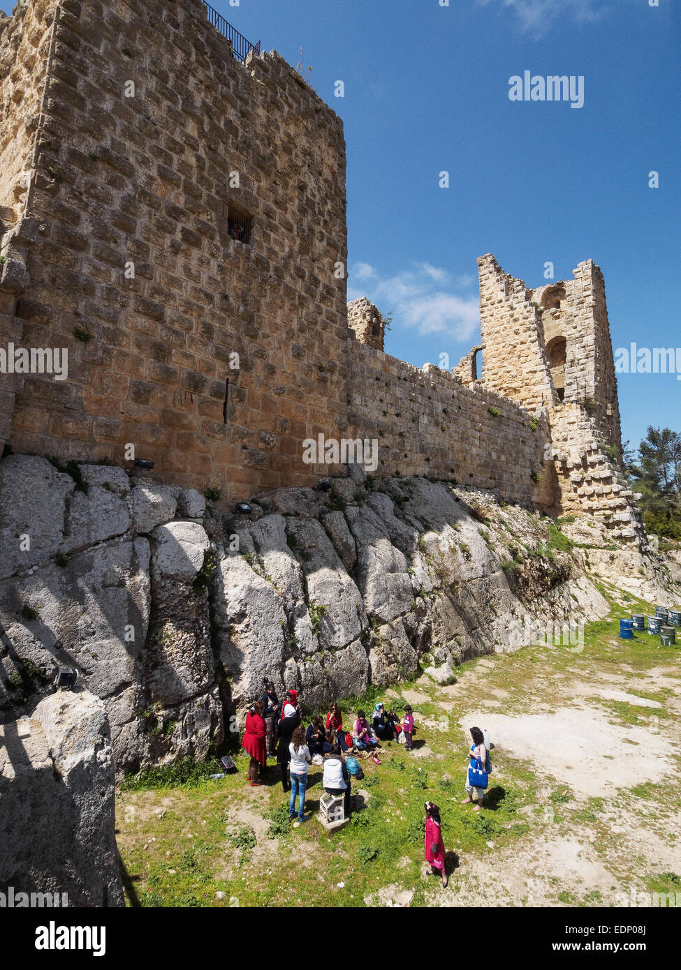 Ajloun Castle, Jordan Stock Photo - Alamy