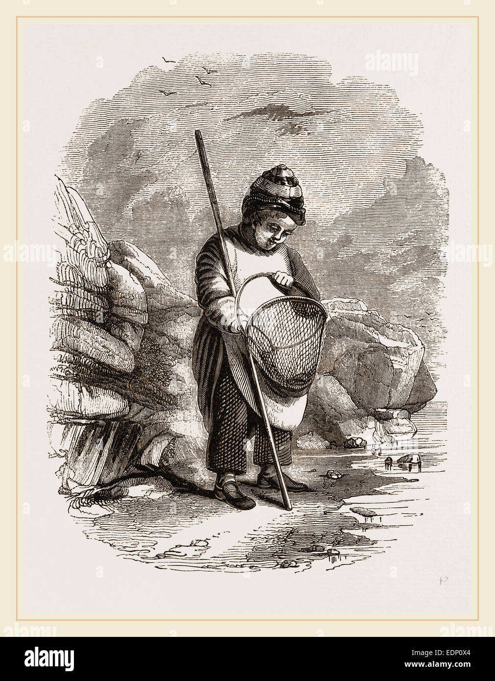 Young shrimp catcher hi-res stock photography and images - Alamy