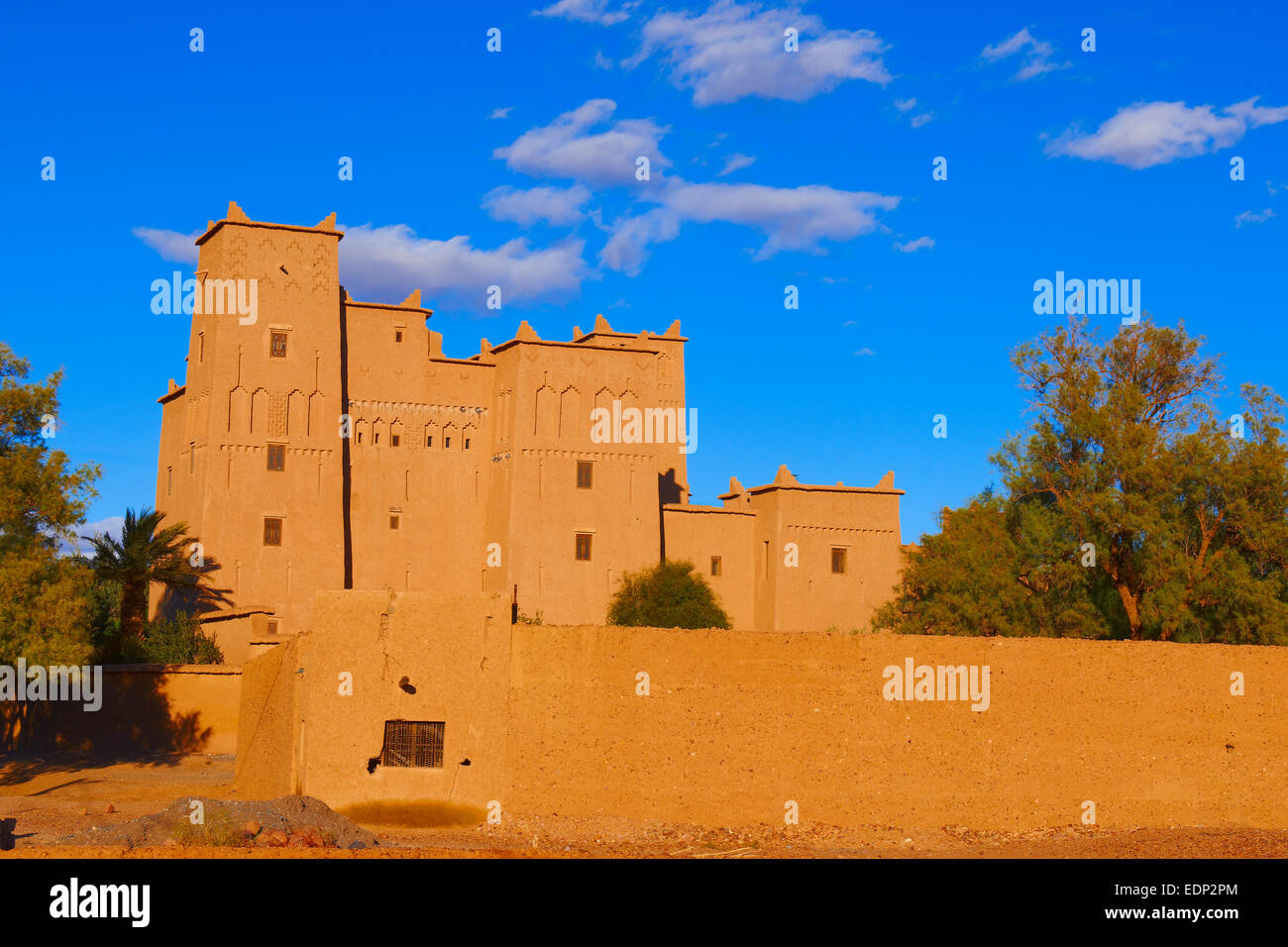 Ait Ben Moro, Ben Moro Kasbah, Skoura, Ouarzazate, Morocco, Africa ...