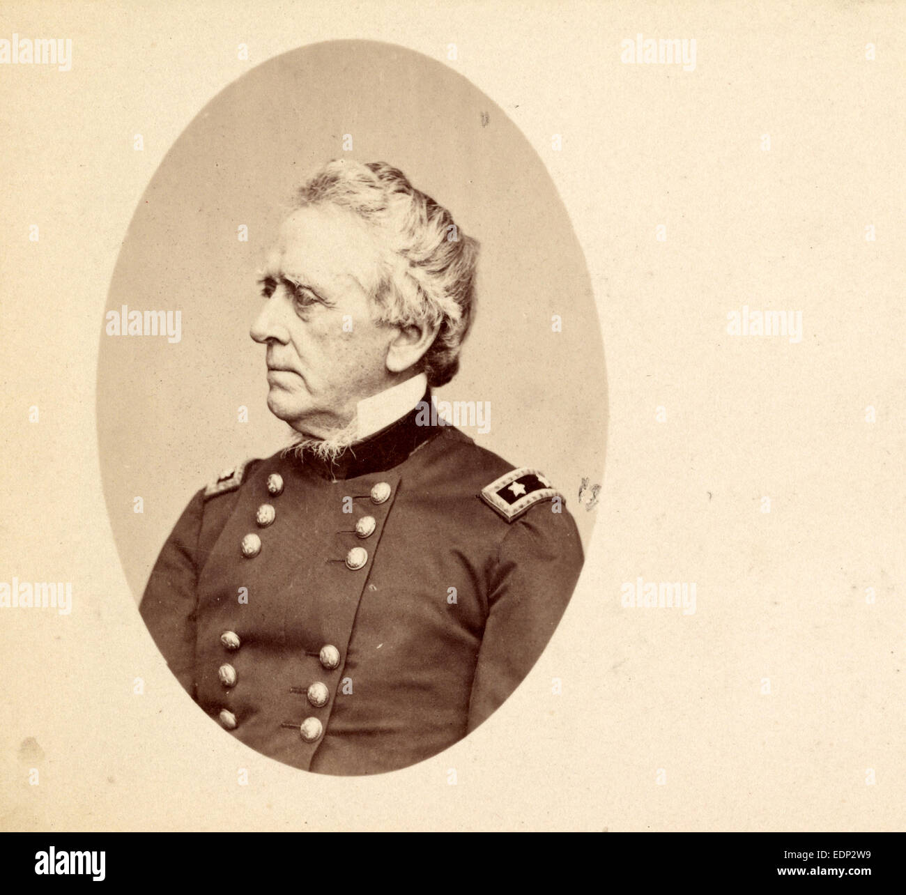Gen. John A. Dix, US, USA, America, Vintage photography Stock Photo - Alamy