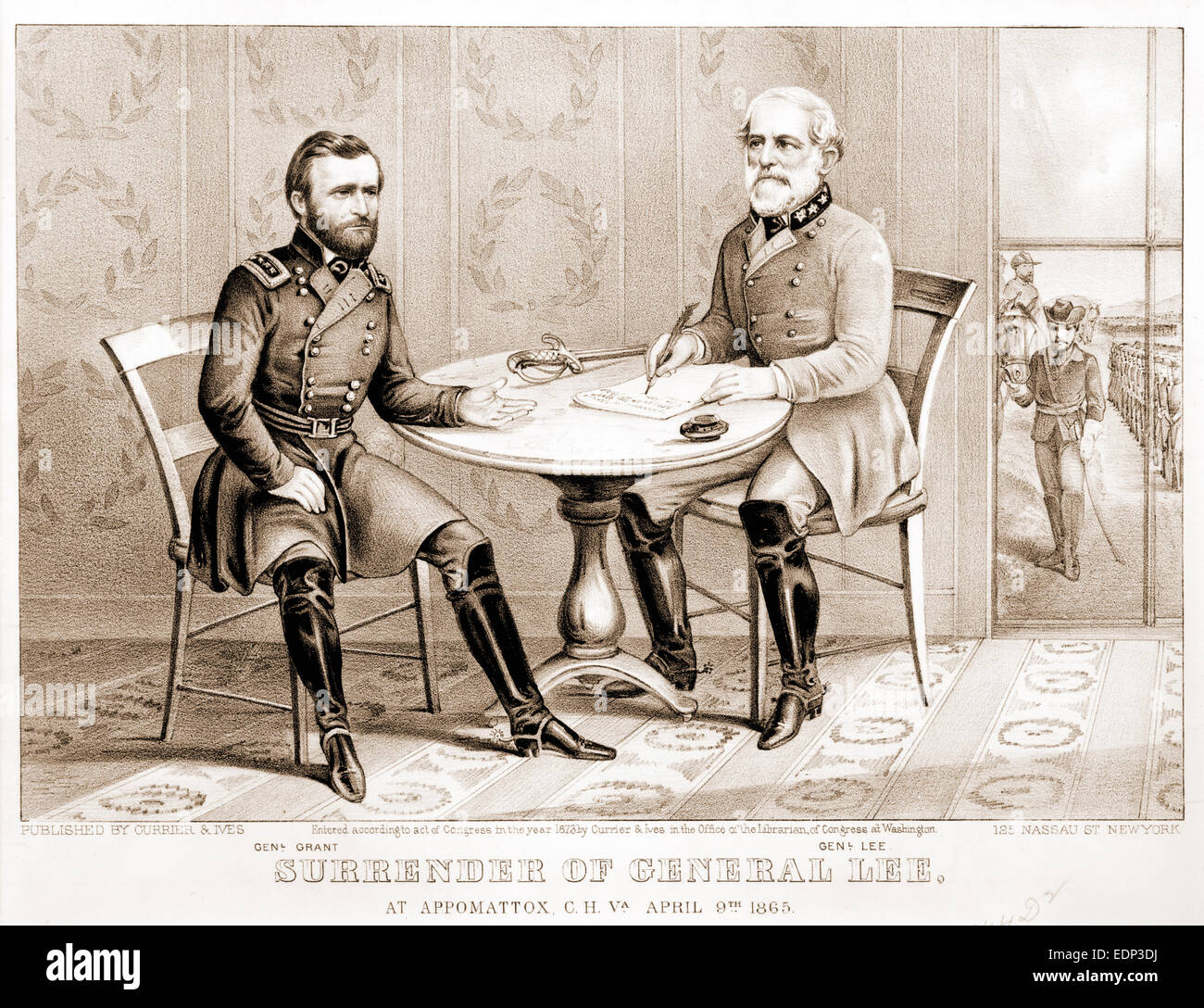 Surrender at appomattox hi-res stock photography and images - Alamy