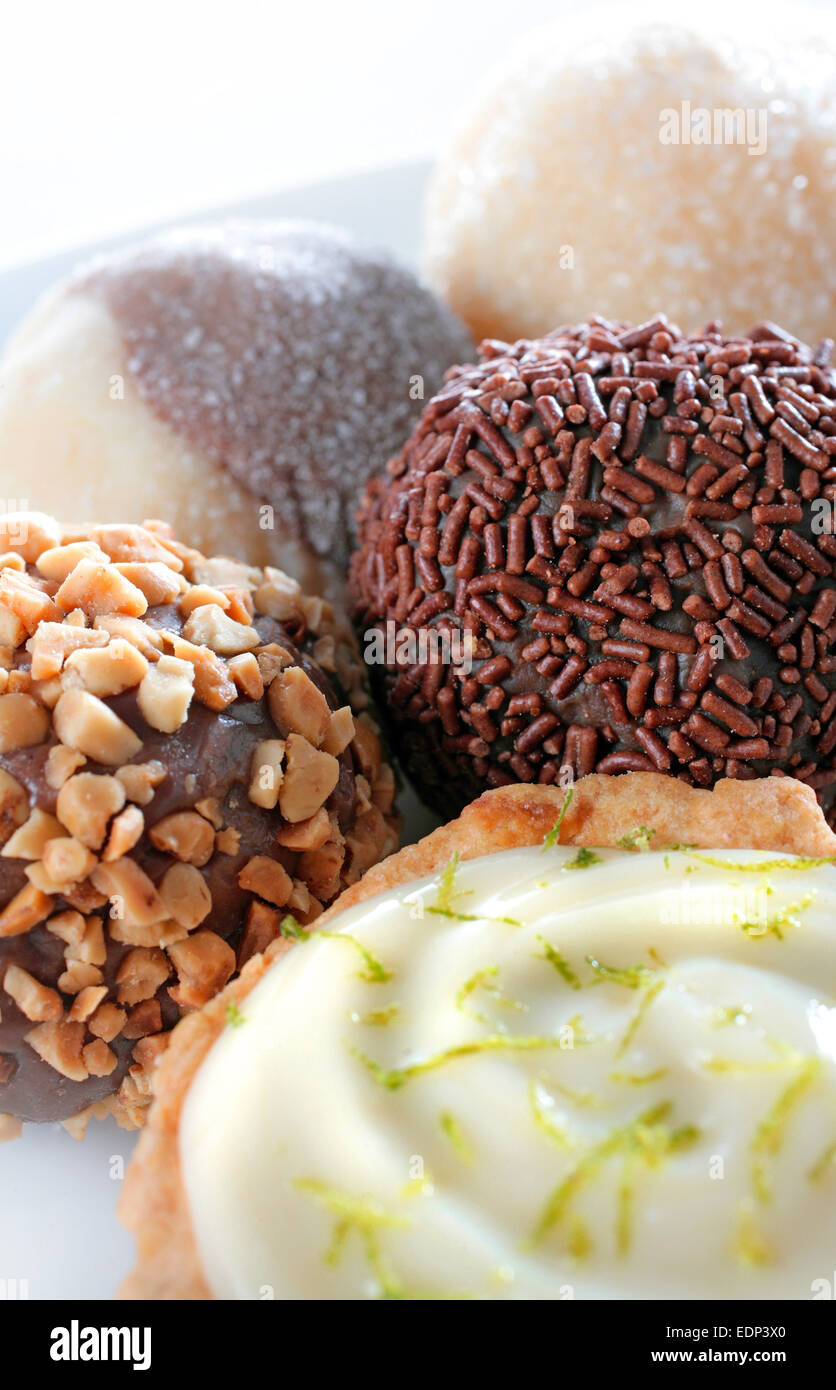 A close up cropped shot of Brazilian sweets Stock Photo - Alamy