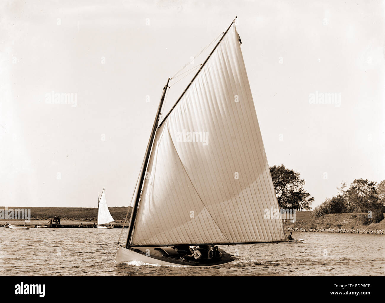Opechee, Opechee (Yacht), Yachts, 1880 Stock Photo - Alamy