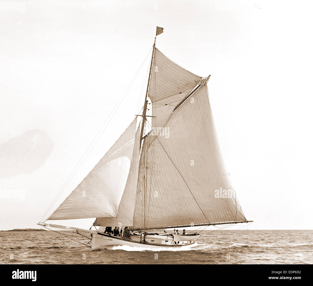 Valhalla, Valhalla (Yacht), Yachts, 1880 Stock Photo - Alamy