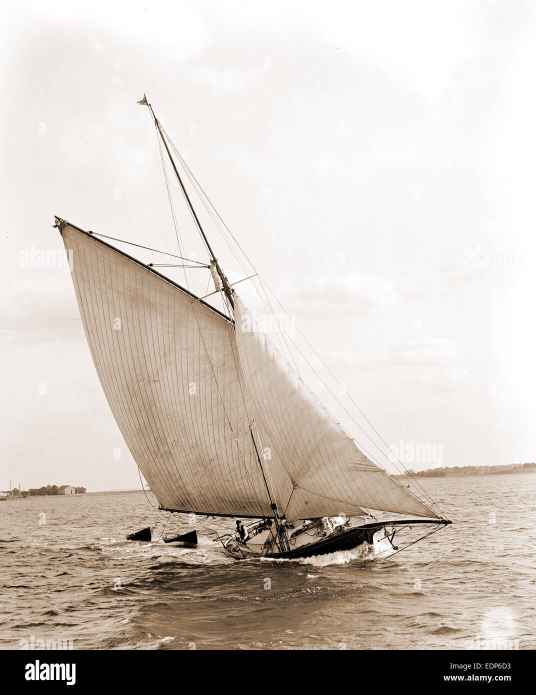 Whistler, Whistler (Yacht), Yachts, 1880 Stock Photo - Alamy