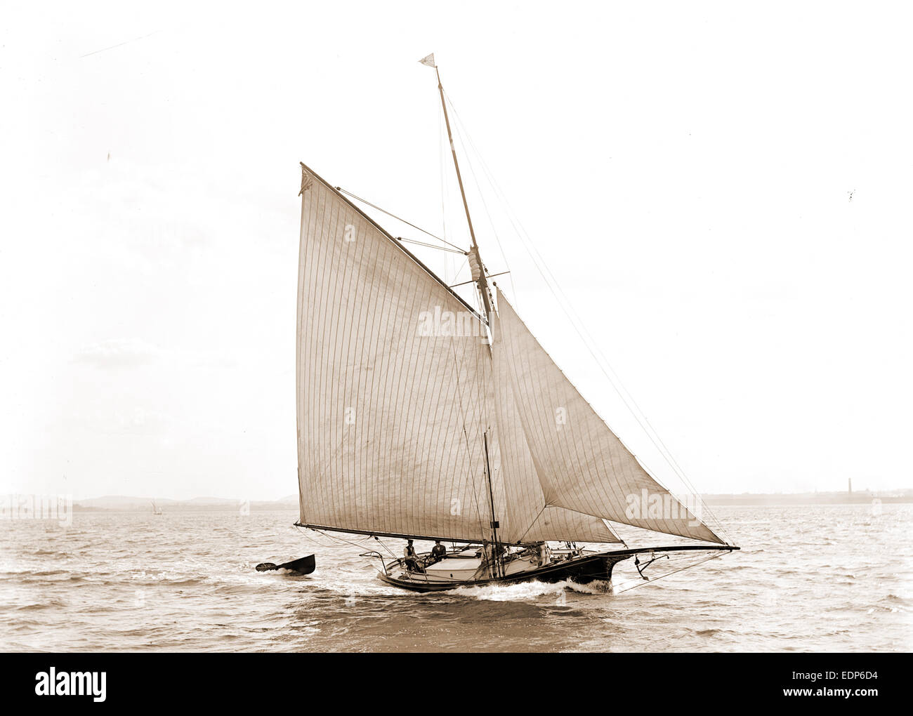 Whistler, Whistler (Yacht), Yachts, 1880 Stock Photo - Alamy