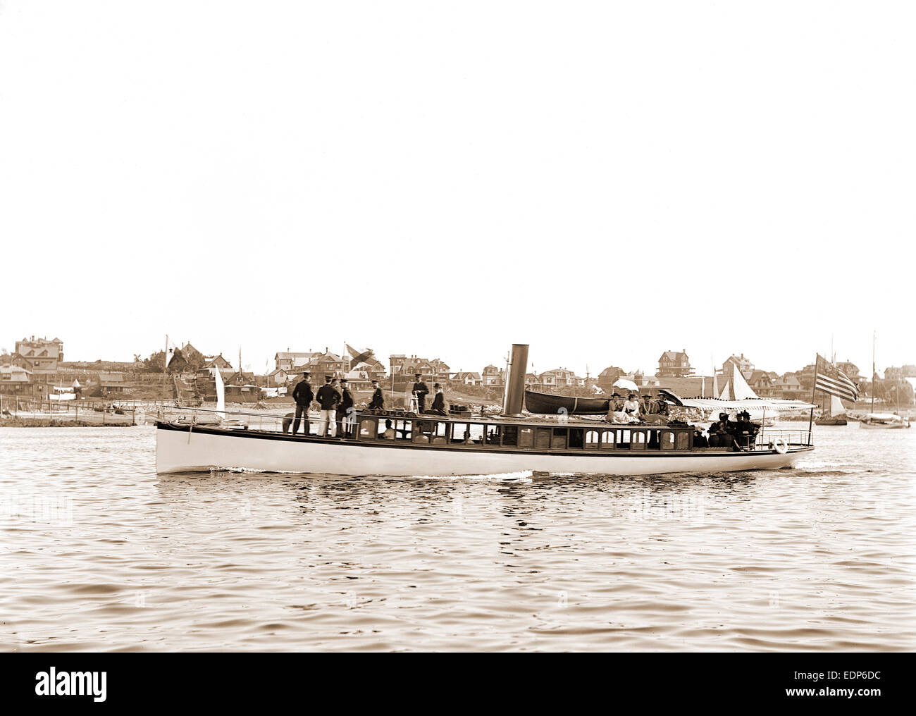 Polly, Polly (Steam yacht), Steam yachts, 1880 Stock Photo - Alamy