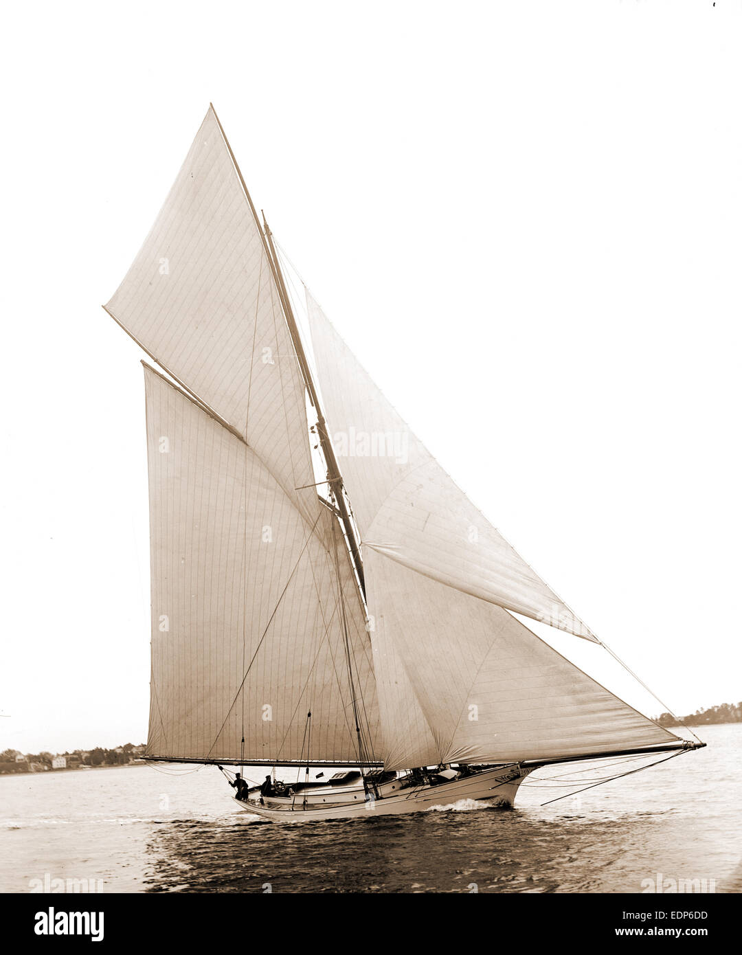 Verena, Verena (Yacht), Yachts, 1880 Stock Photo - Alamy
