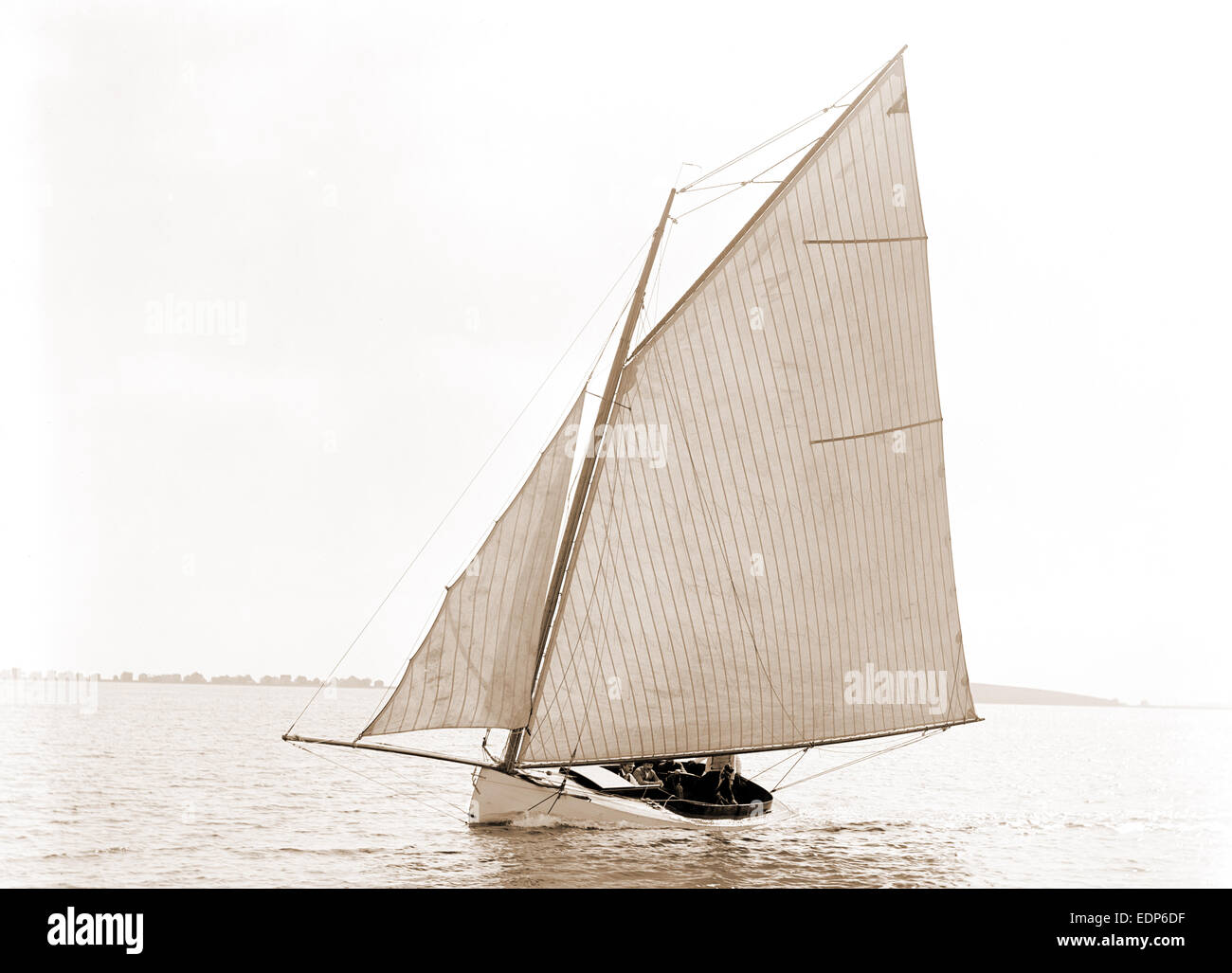 Idler, Idler (Yacht), Yachts, 1880 Stock Photo - Alamy