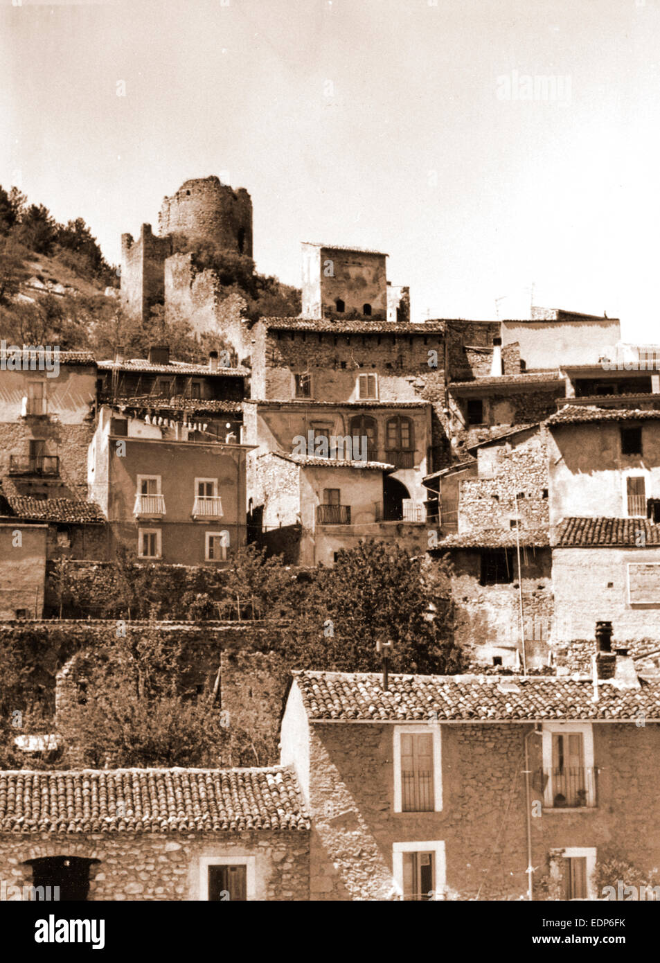 Abruzzo, L'Aquila, Fossa, General views, Italy, 20th century, photo ...