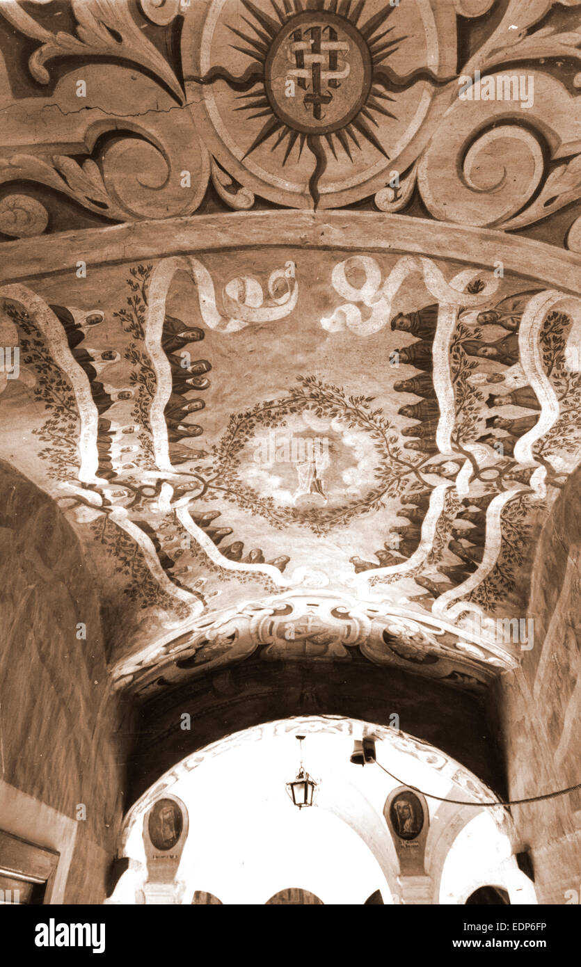 Abruzzo, L'Aquila, Fossa, Convent of S. Angelo d'Ocre, Italy, 20th ...