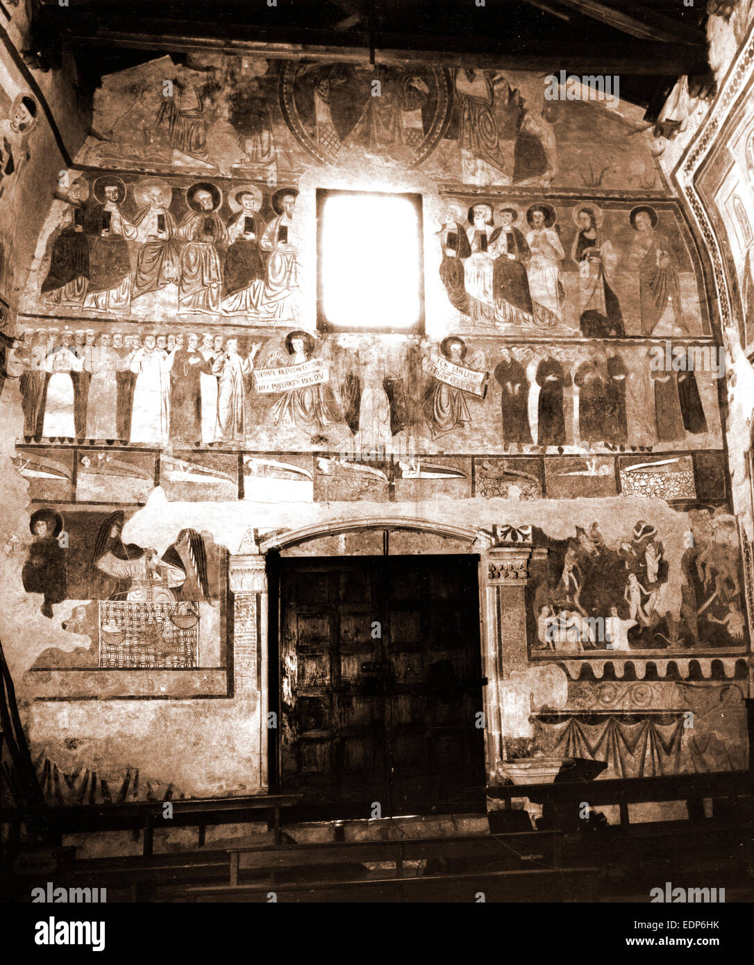 Abruzzo, L'Aquila, Fossa, S. Maria delle Grotte, Italy, 20th century ...