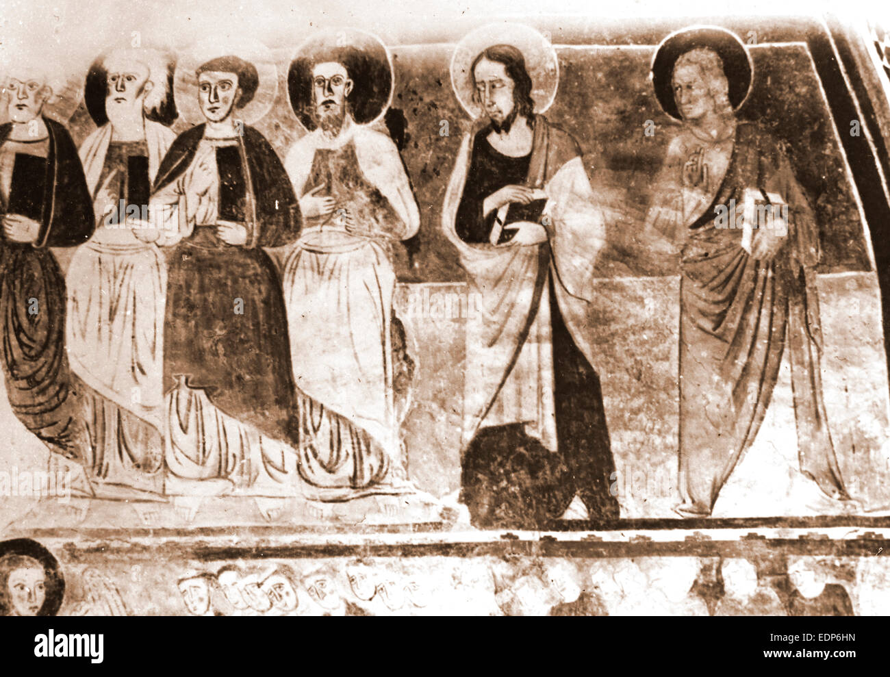 Abruzzo, L'Aquila, Fossa, S. Maria delle Grotte, Italy, 20th century ...