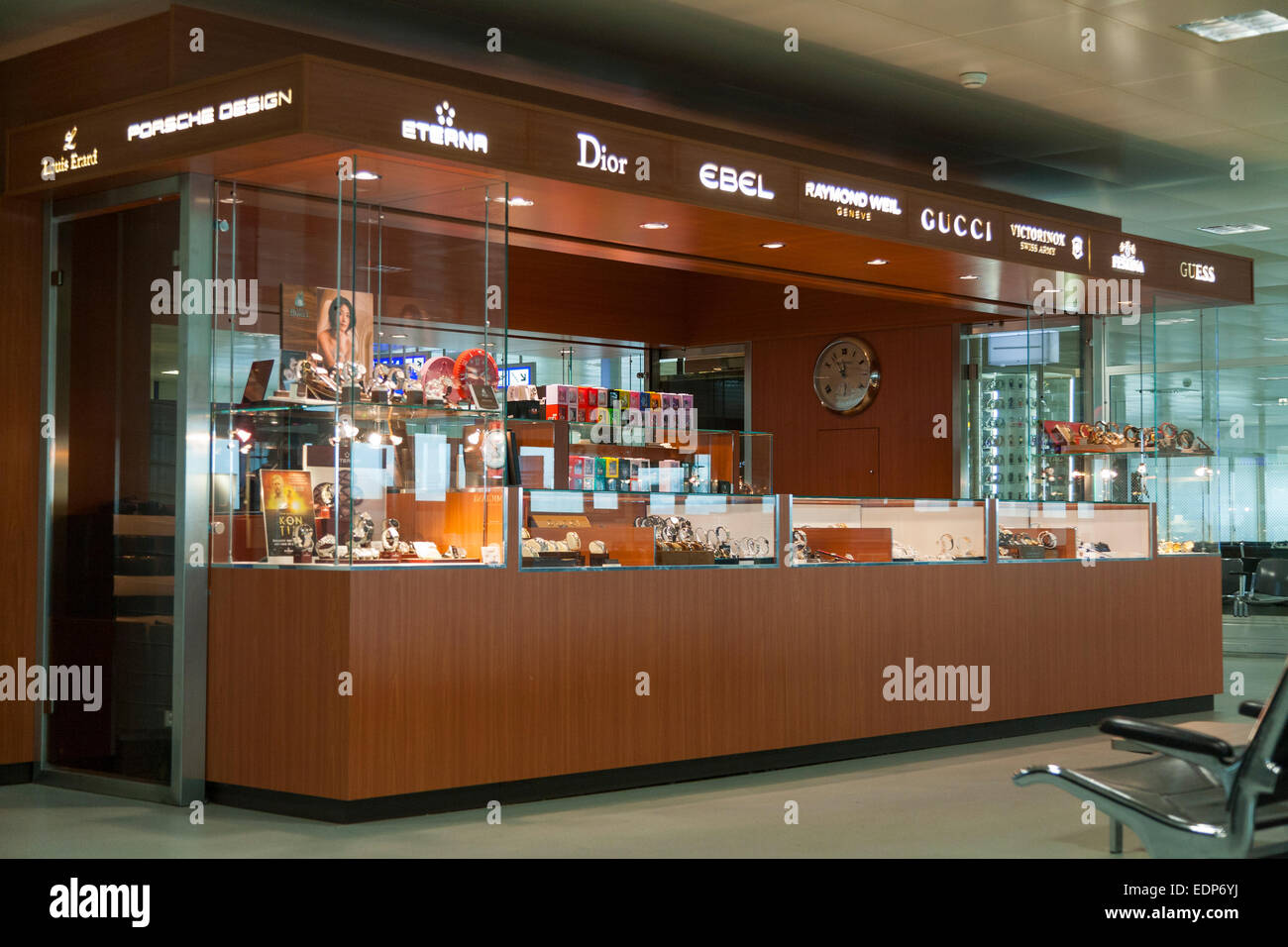 Hall geneva international airport horizontal hi-res stock photography ...