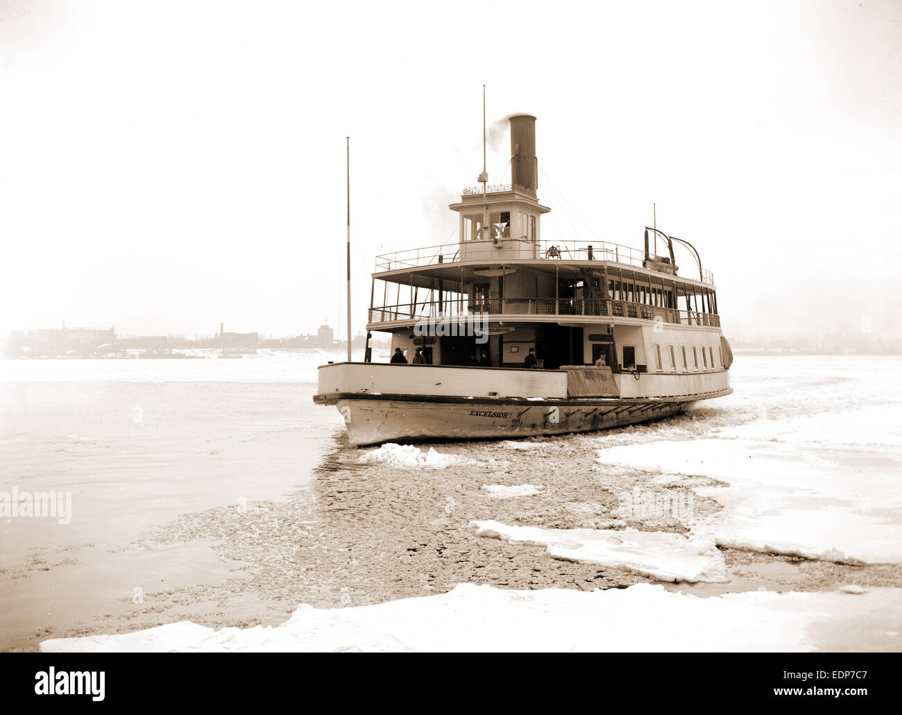 Detroit river ferry boat hi-res stock photography and images - Alamy