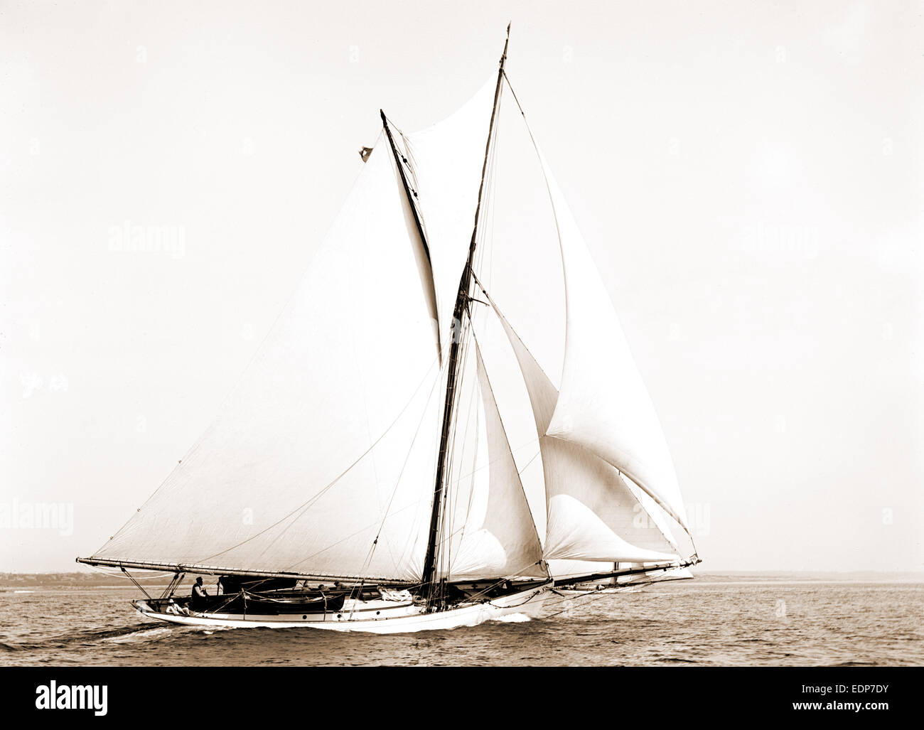 Cinderella, Cinderella (Yacht), Yachts, 1880 Stock Photo - Alamy