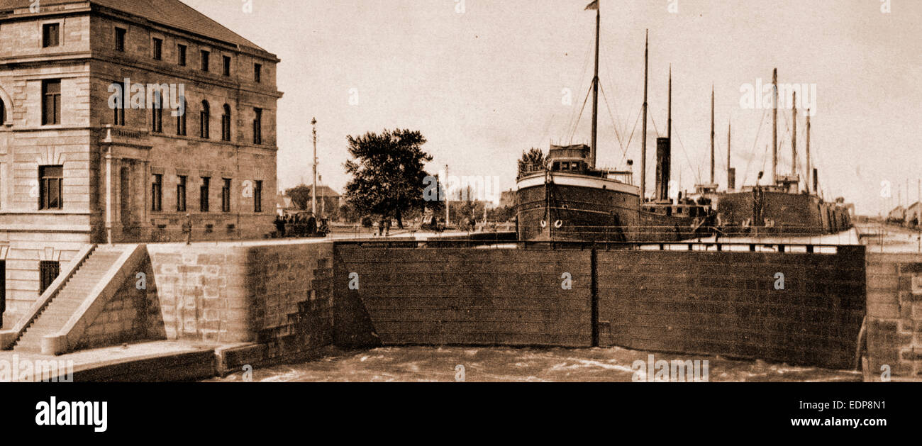 Sault ste marie canal hi-res stock photography and images - Alamy