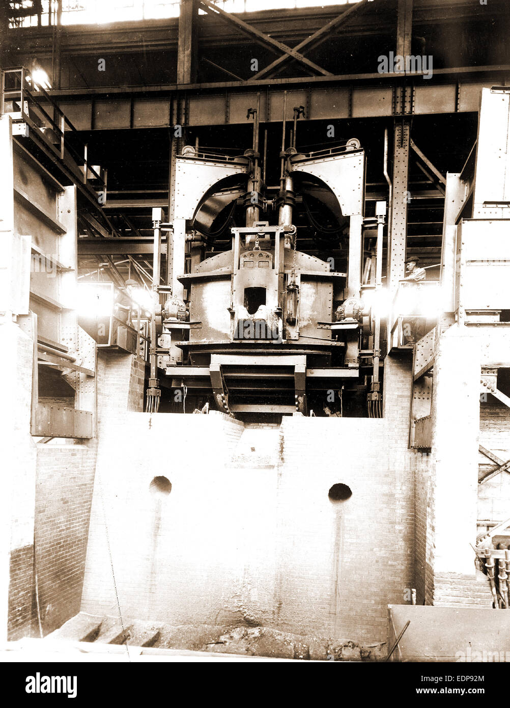 Blast furnace, Furnaces, 1924 Stock Photo - Alamy