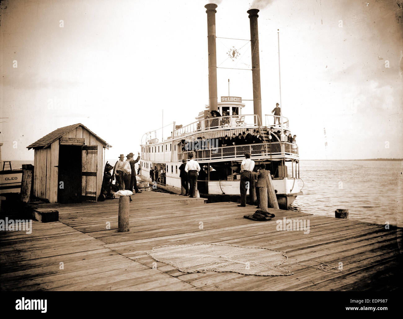 St. Lucie at Eden, Indian River, Jackson, William Henry, 1843-1942, St ...