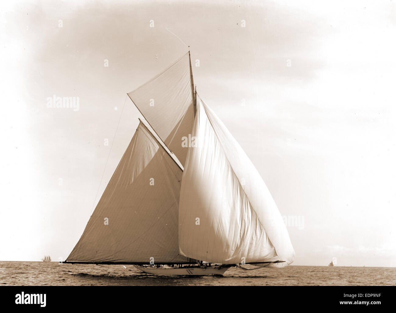 Alborak, Alborak (Sloop), Yachts, 1891 Stock Photo - Alamy