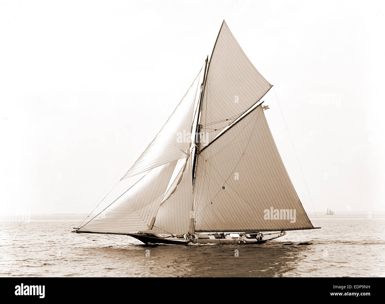 Barbara, Barbara (Yacht), Yachts, 1891 Stock Photo - Alamy