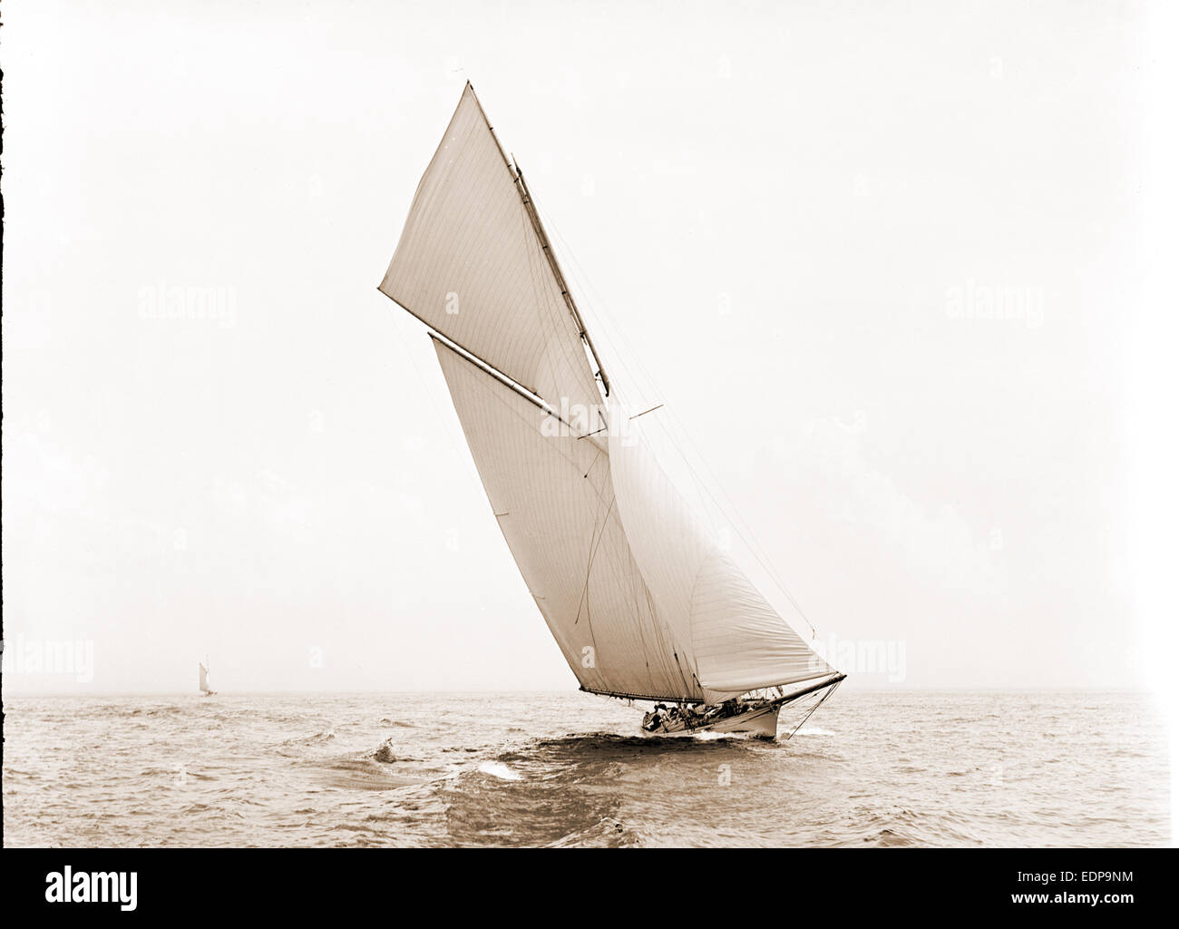 Alborak, Alborak (Sloop), Yachts, 1891 Stock Photo - Alamy
