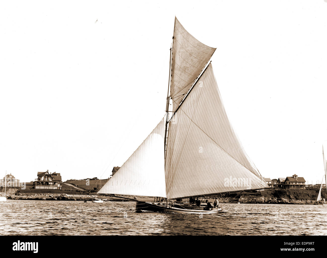 Ione, Ione (Yacht), Yachts, 1880 Stock Photo - Alamy
