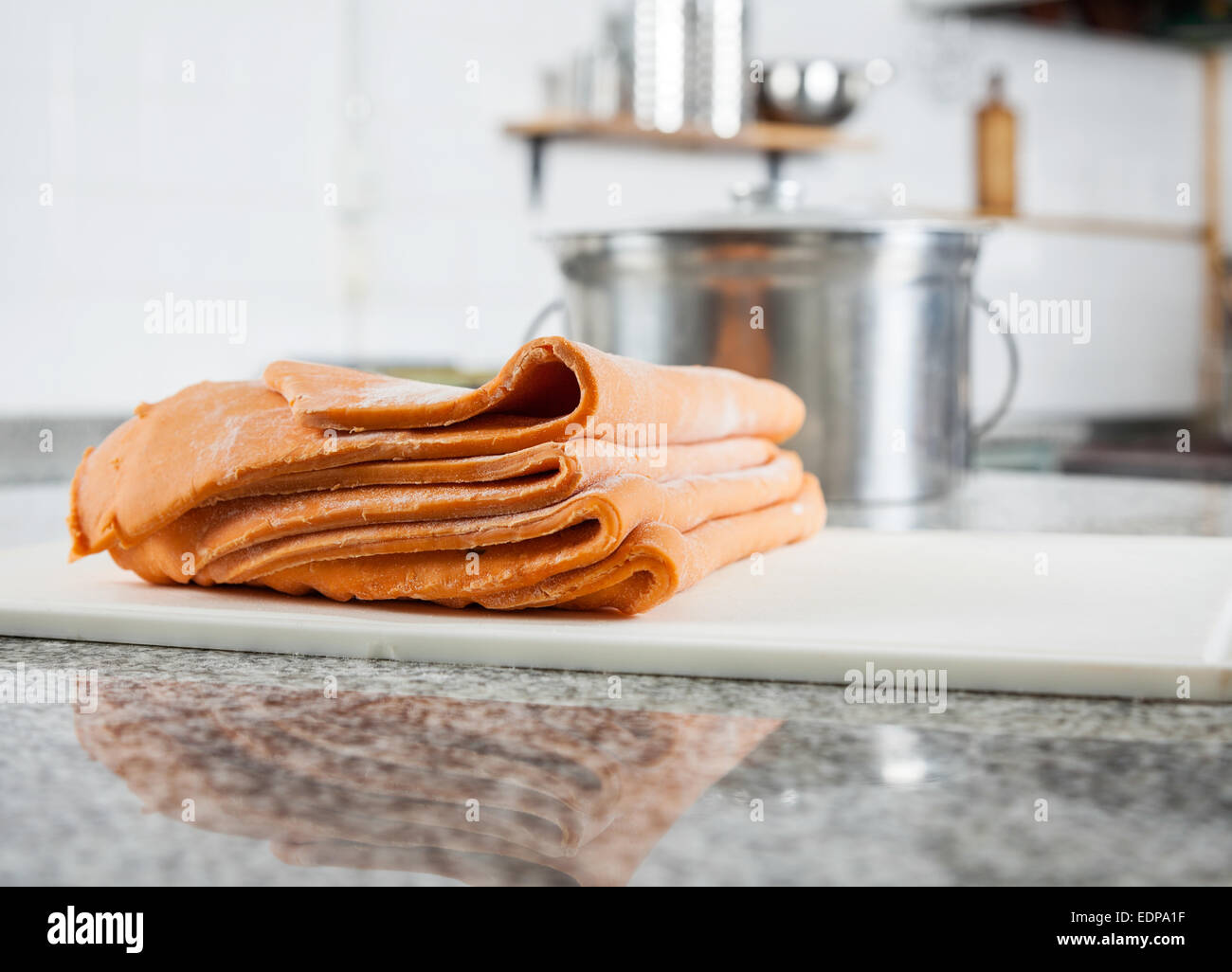 Folded pasta hi-res stock photography and images - Alamy