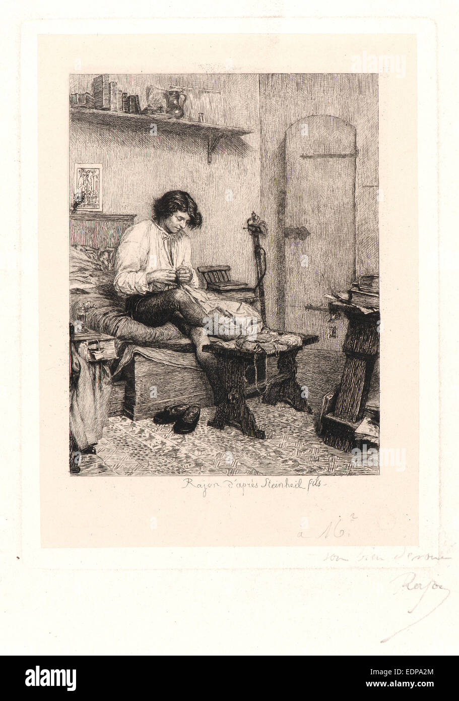 Poor student letudiant pauvre hi-res stock photography and images - Alamy