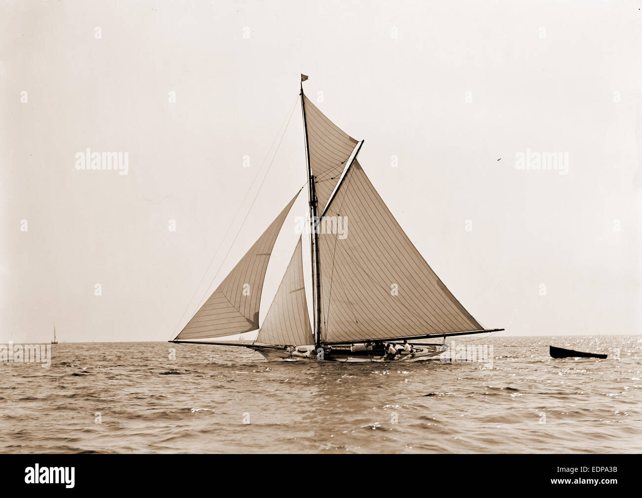 Hawk, Hawk (Yacht), Yachts, 1880 Stock Photo - Alamy