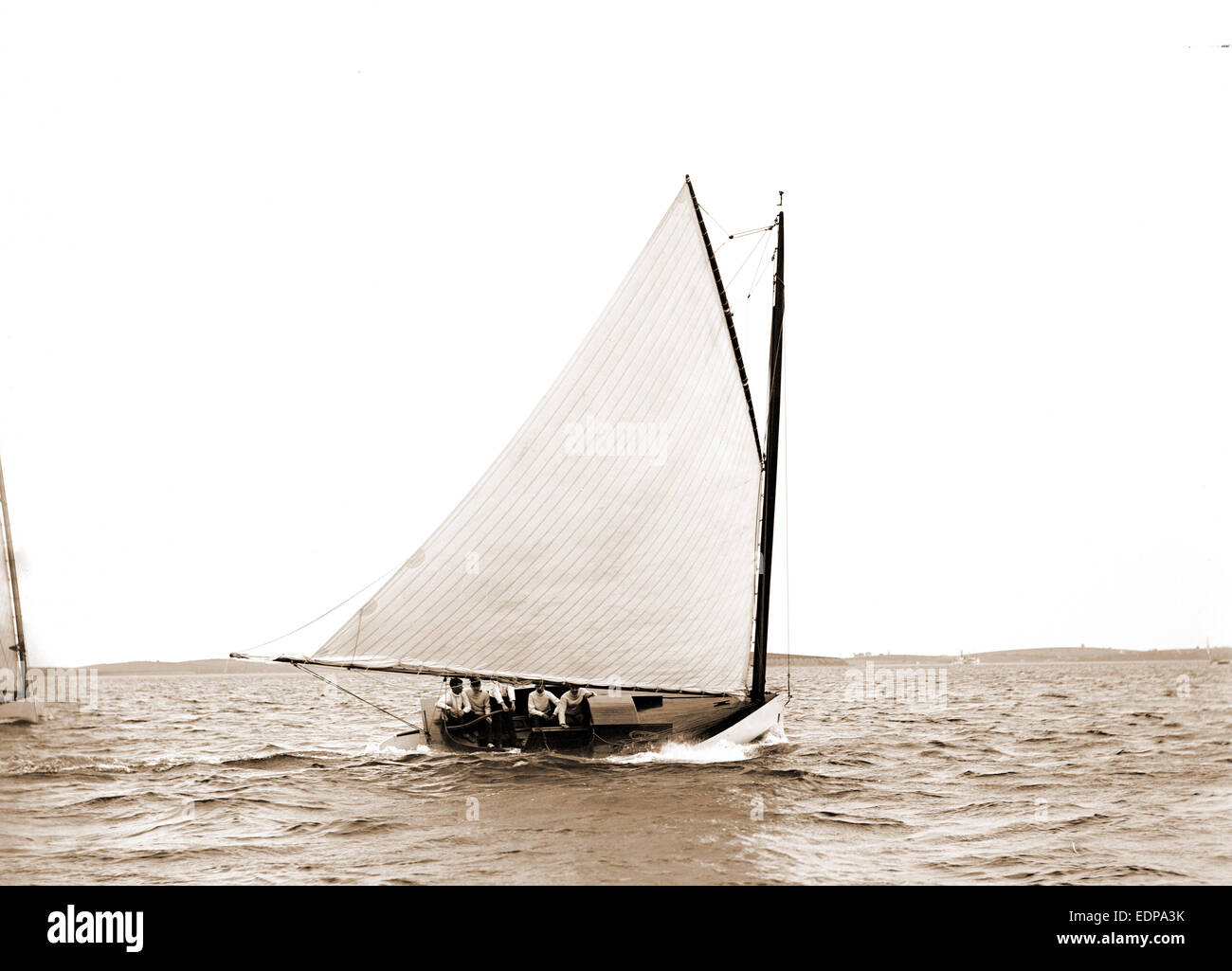 Madge, Madge (Yacht), Yachts, 1880 Stock Photo - Alamy