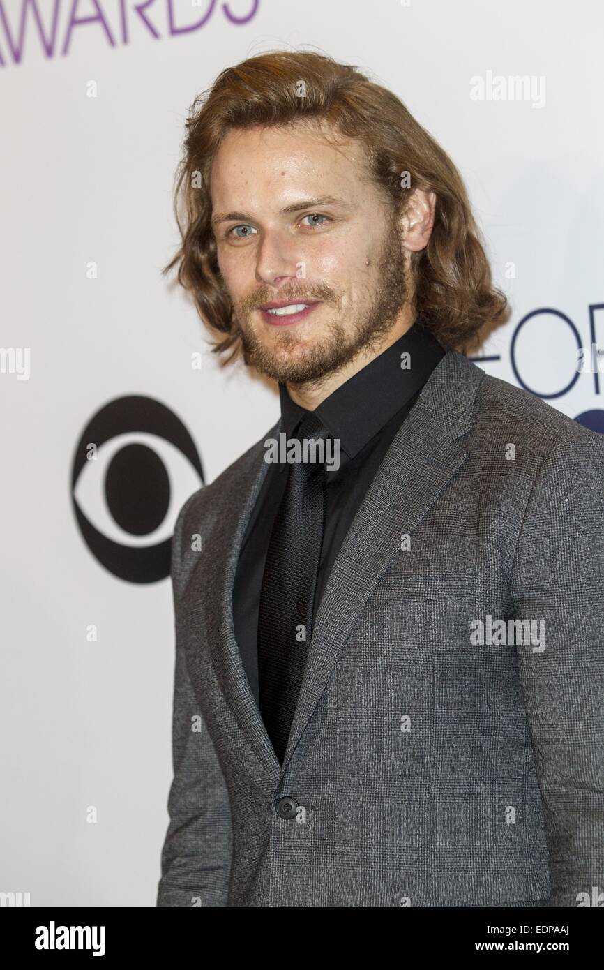 Los Angeles, California, USA. 7th Jan, 2015. Actor Sam Heughan attends ...