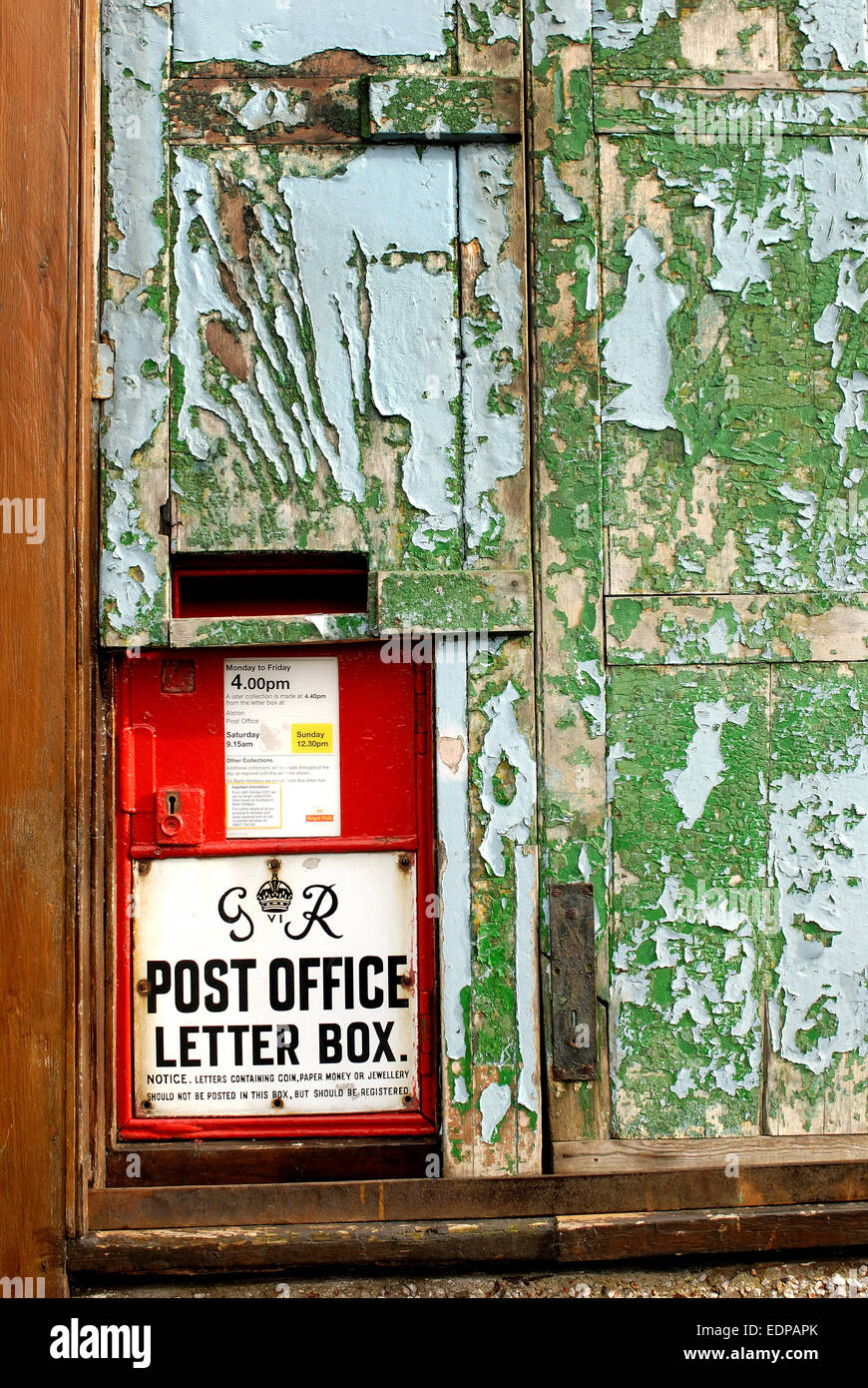 King george v post box hi-res stock photography and images - Alamy