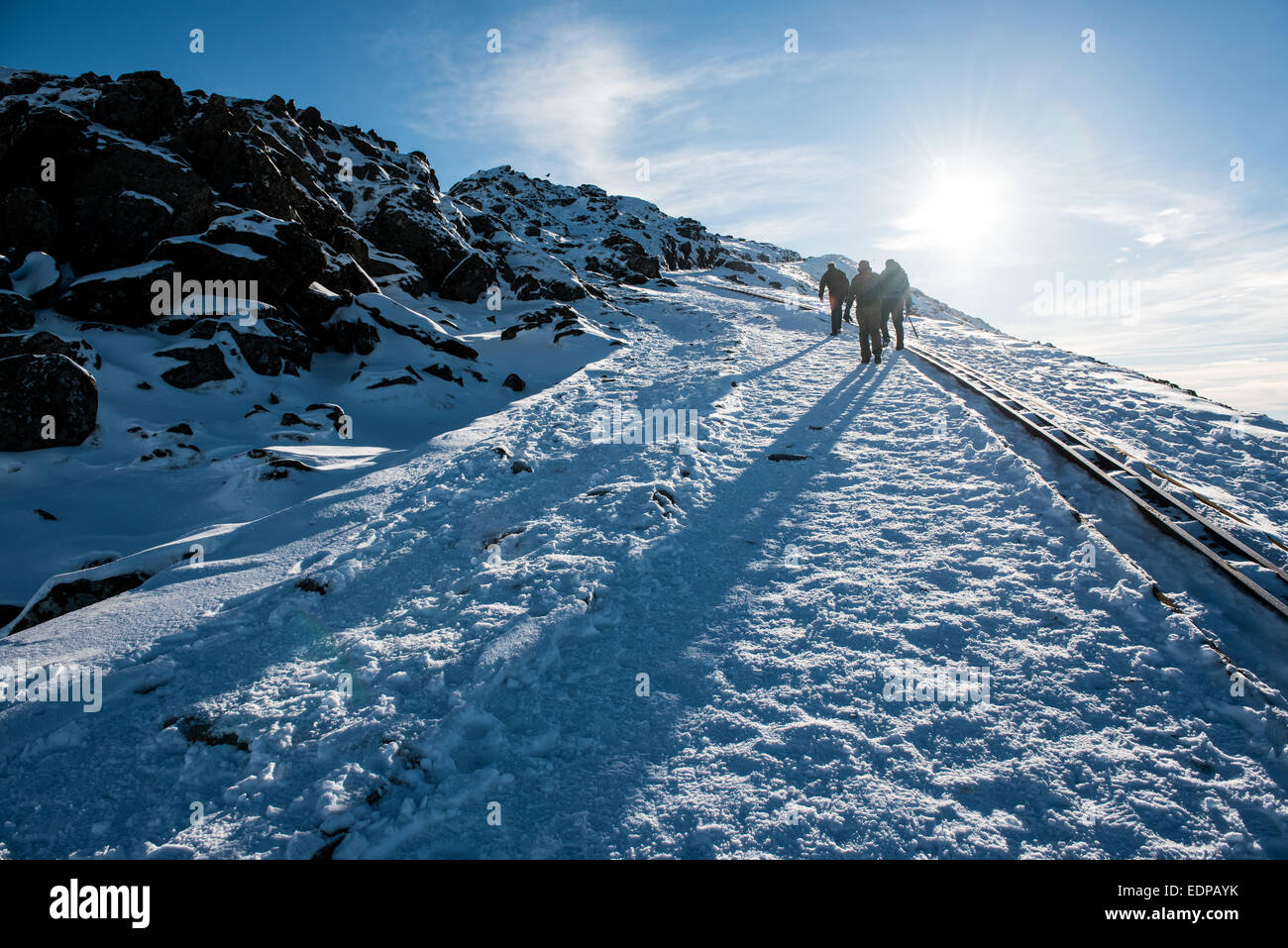 Top of snowdon hi-res stock photography and images - Alamy